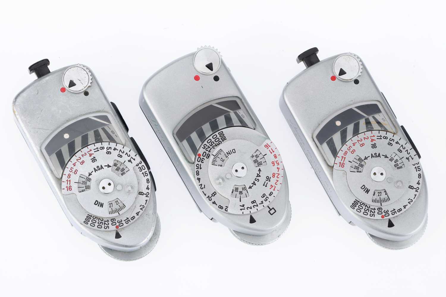 Lot 53 - A Group of Leitz Leica Meter Exposure Meters,
