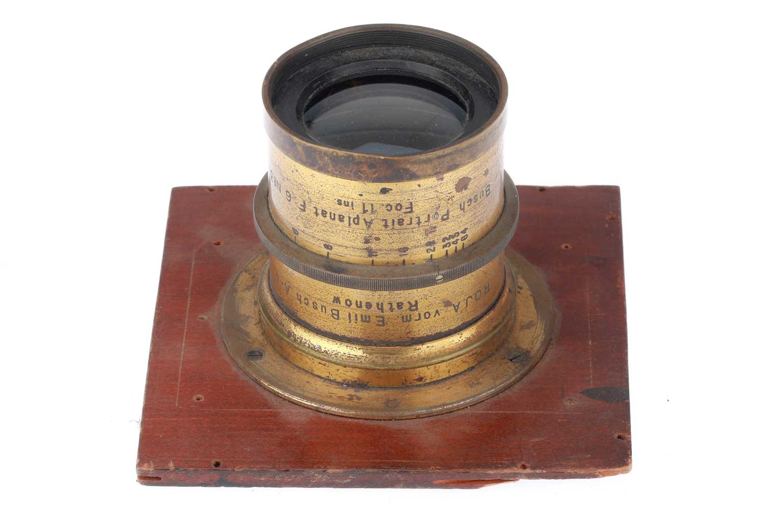 Lot 383 - An Emil Busch Rathenowv f/6 11 inch Portrait