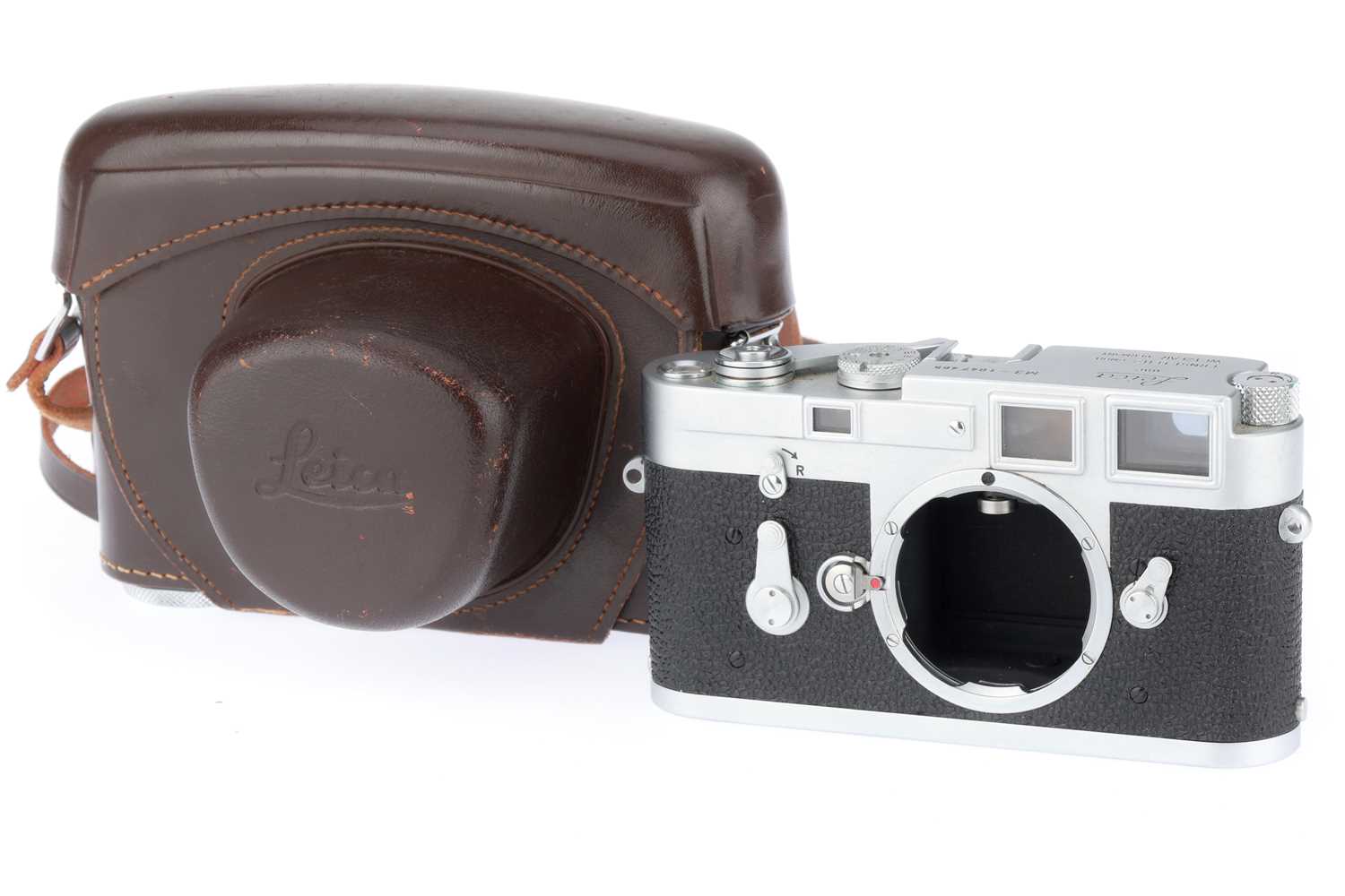 Lot 21 - A Leica M3 Rangefinder Camera Body,
