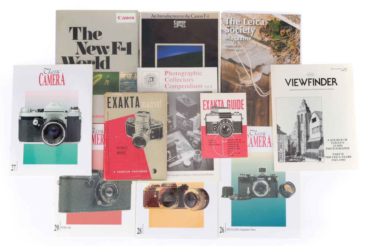 Lot 746 - A Group of Camera Collectors Books,