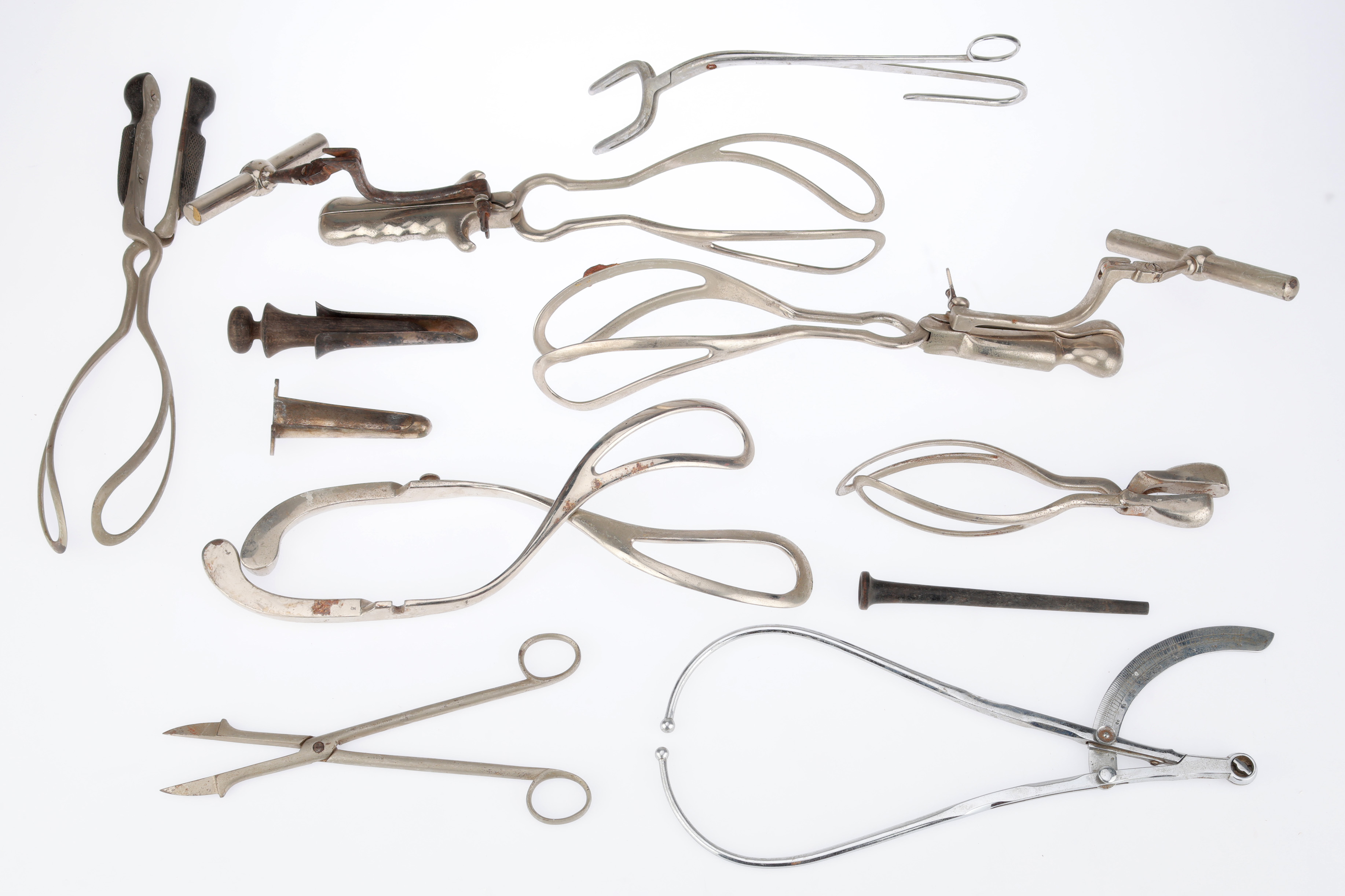 Lot 583 - A Large Collection of Obstetric Surgical