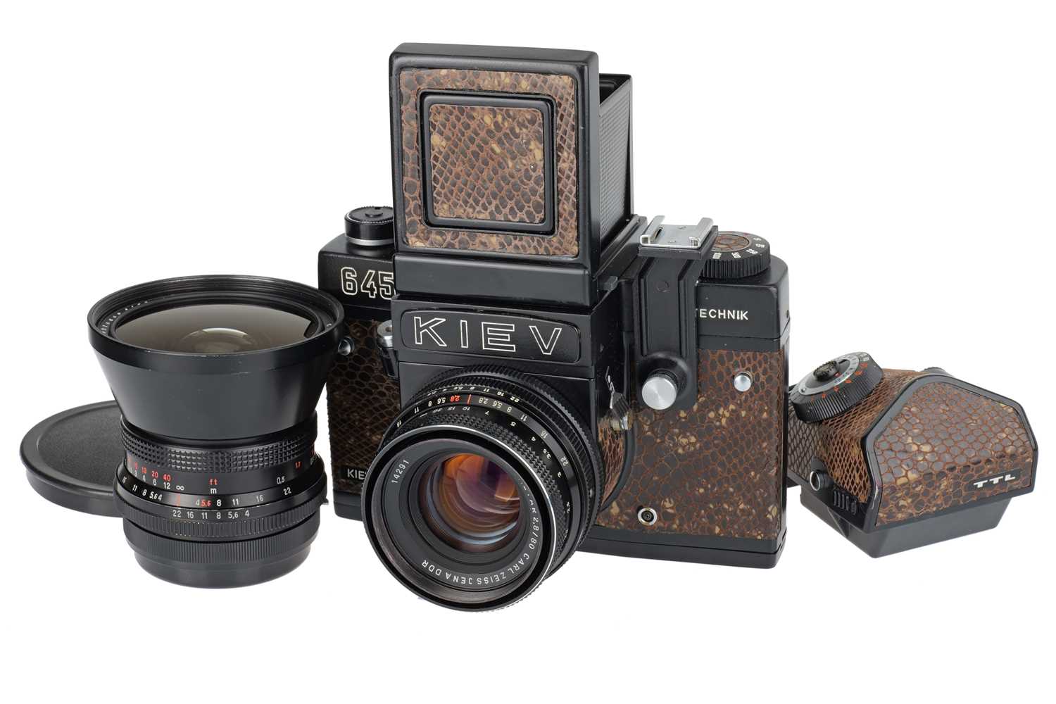 Lot 221 - A Kiev 645 PSV Medium Format Camera,