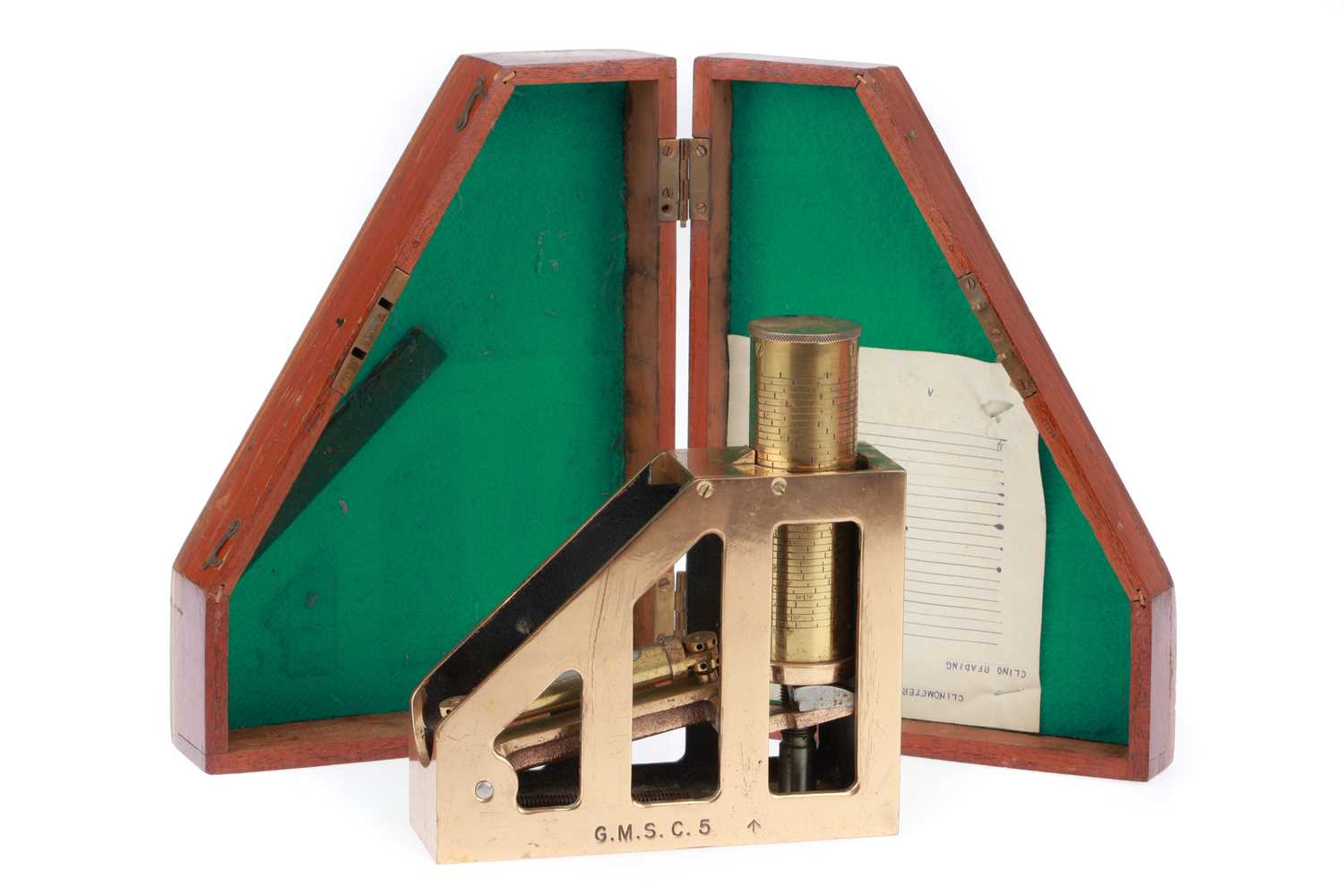 Lot 657 - Military Clinometer,