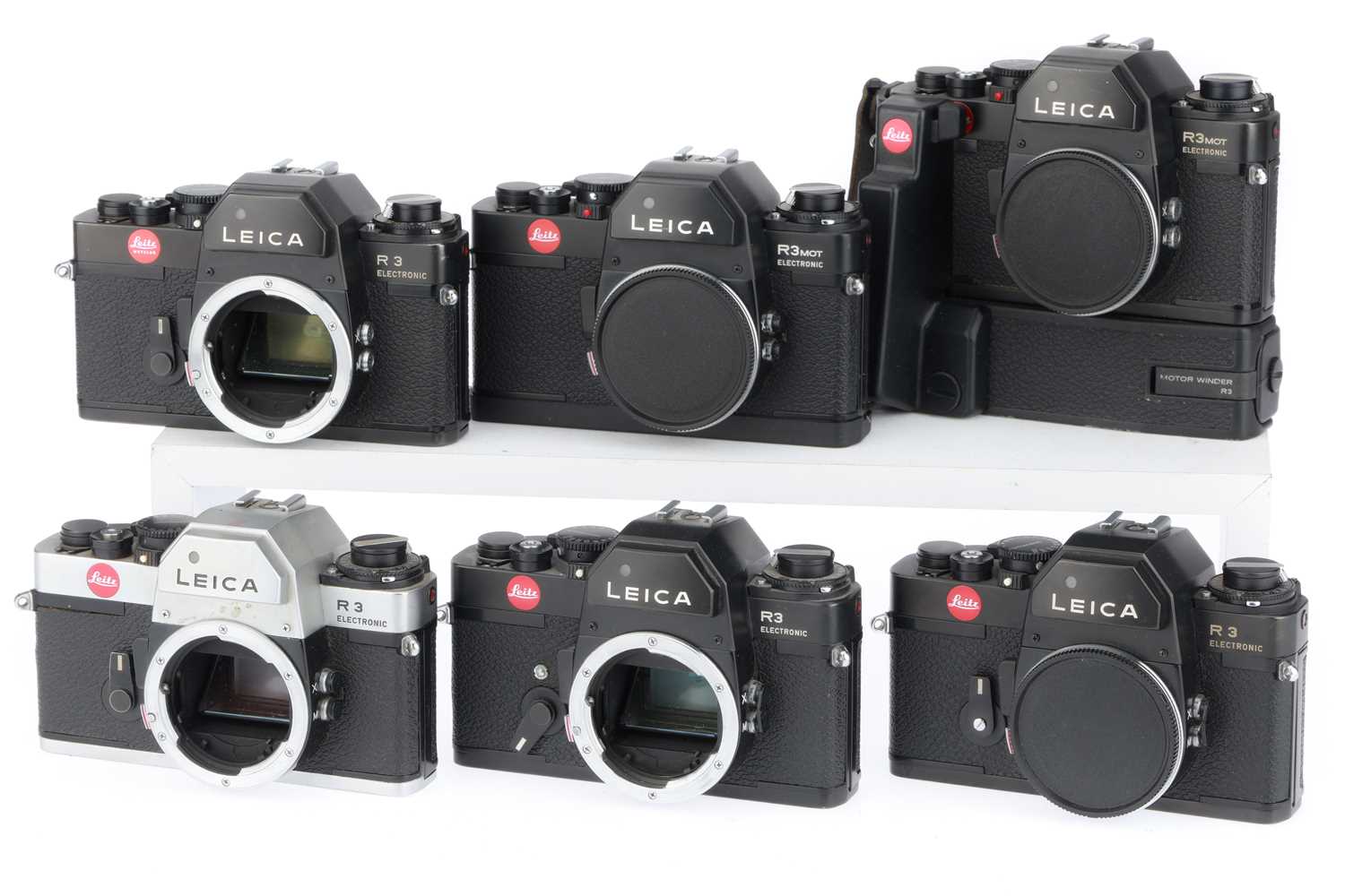 Lot 143 - A Selection of Leica R4 Camera Bodies,