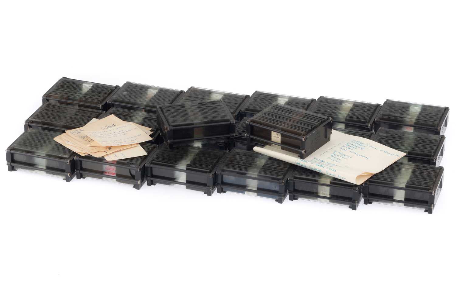 Lot 150 - Large Collection of Glass Stereo Slides,