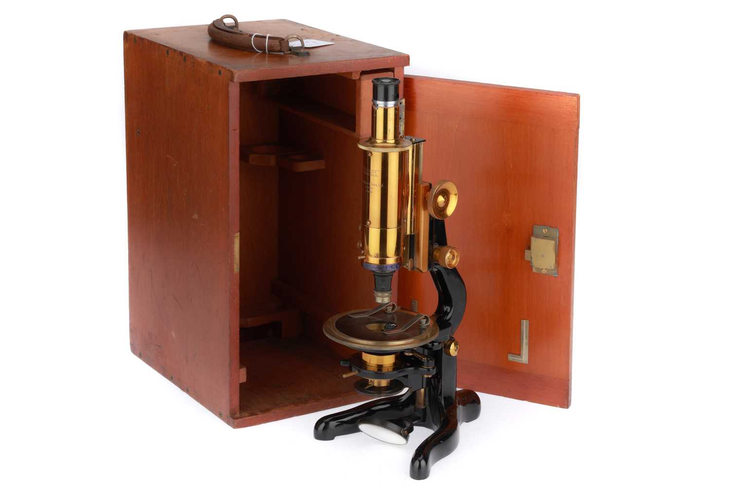 Lot 605 - Watson Service Petrological Microscope,