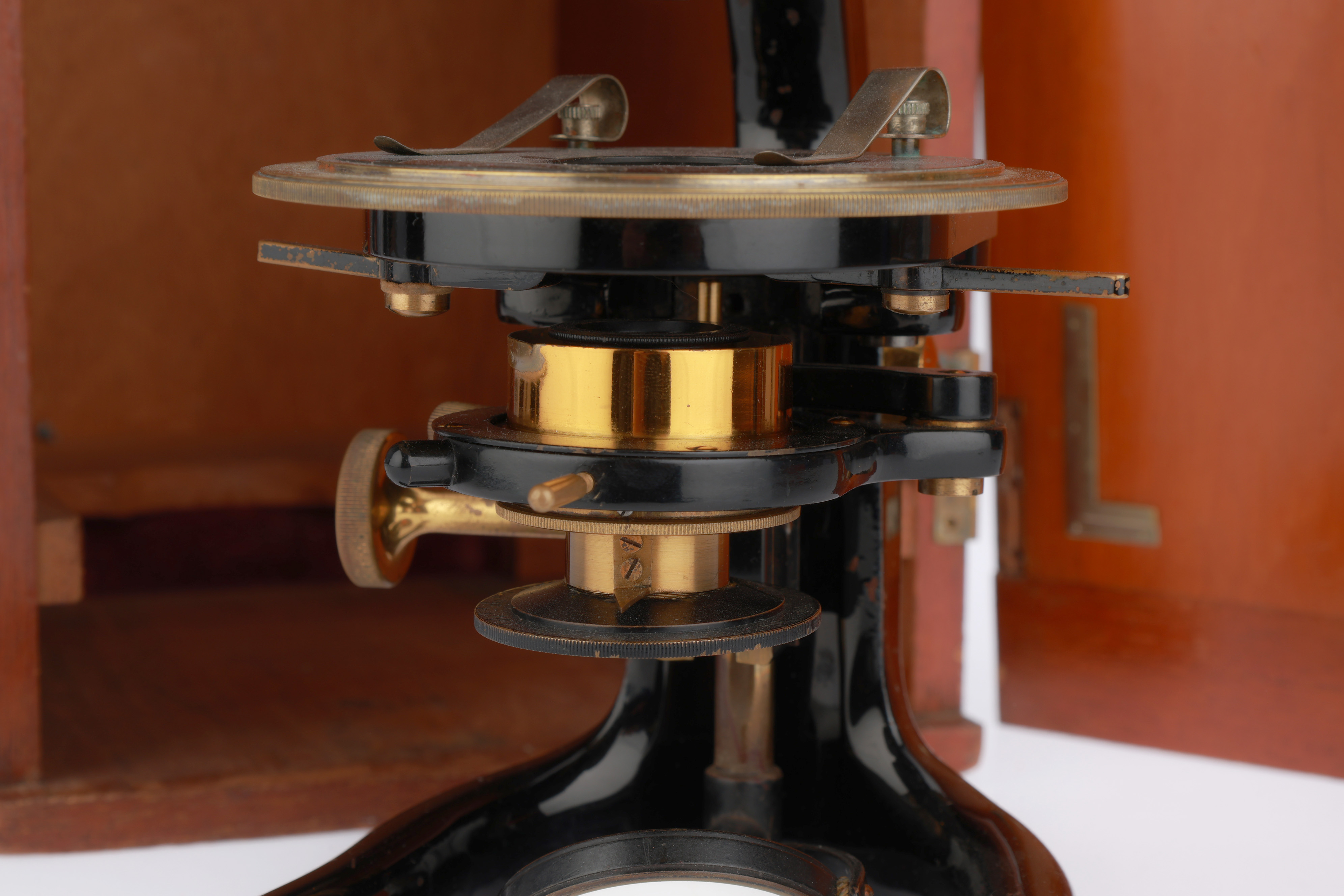 Lot 605 - Watson Service Petrological Microscope,