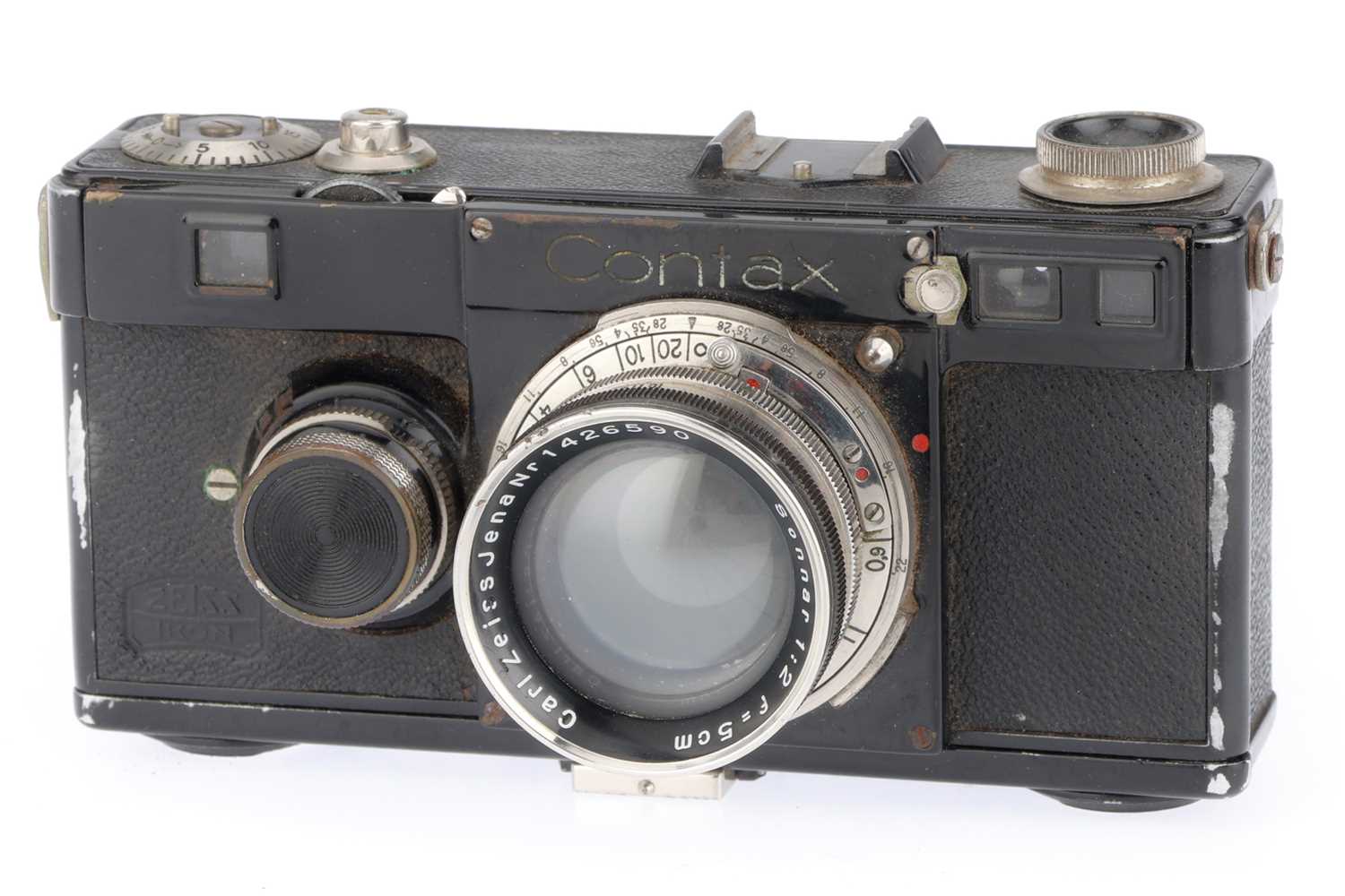 Lot 150 - A Zeiss Ikon Contax 1d Rangefinder Camera,