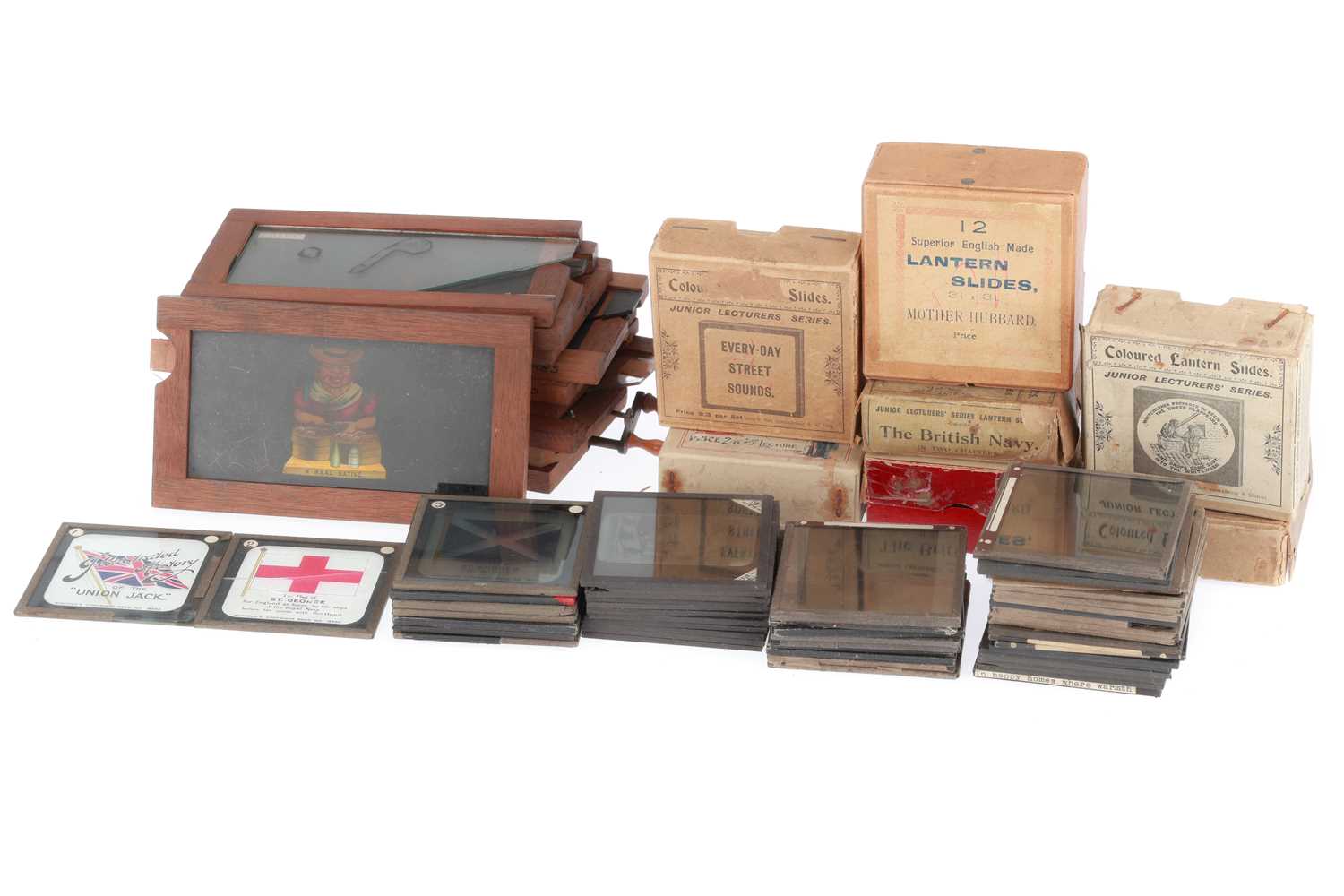 Lot 453 - Large Collection of Magic Lantern Slides,