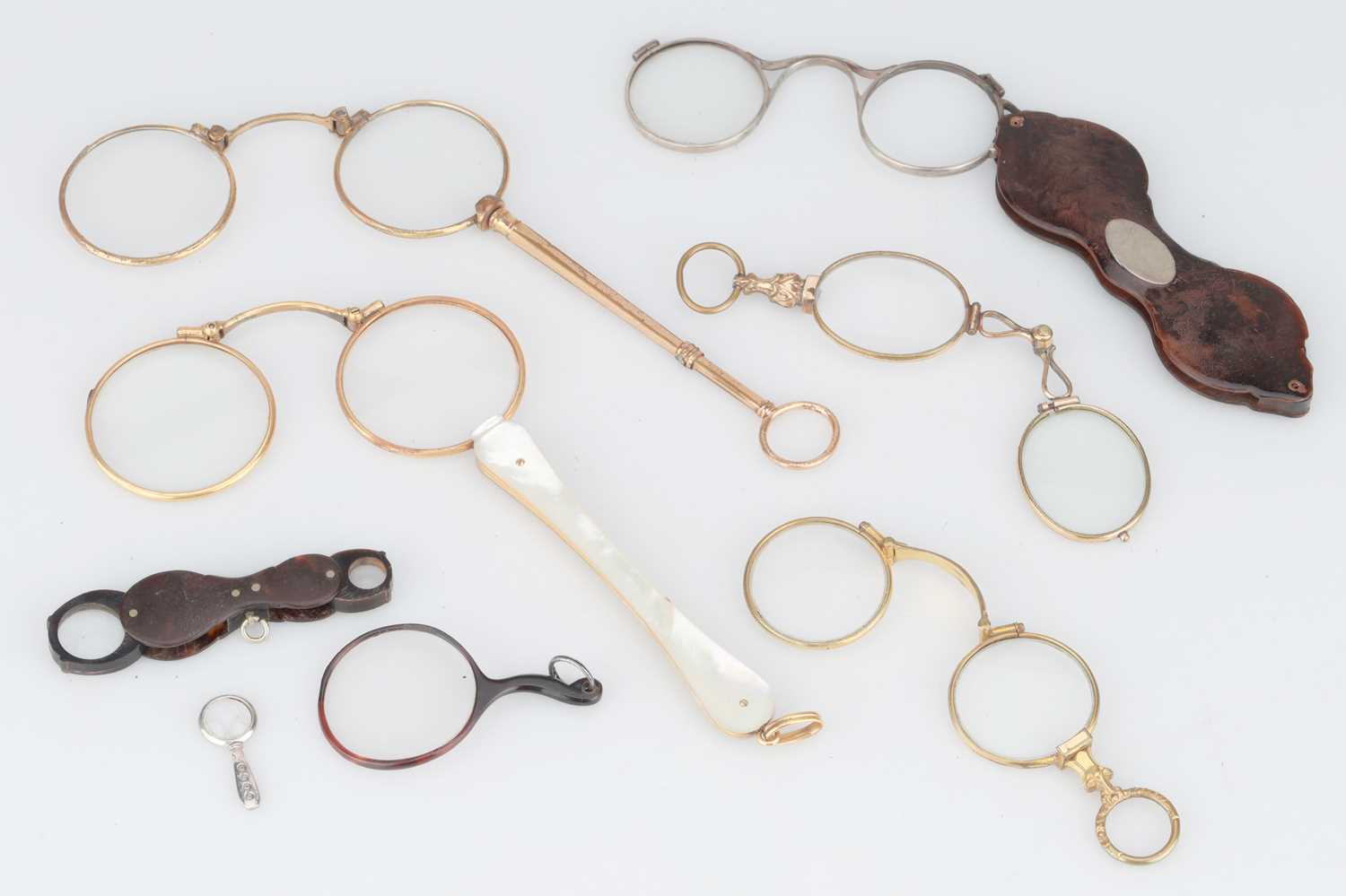 Lot 546 - Collection of Spectacles & Pince-Nez,
