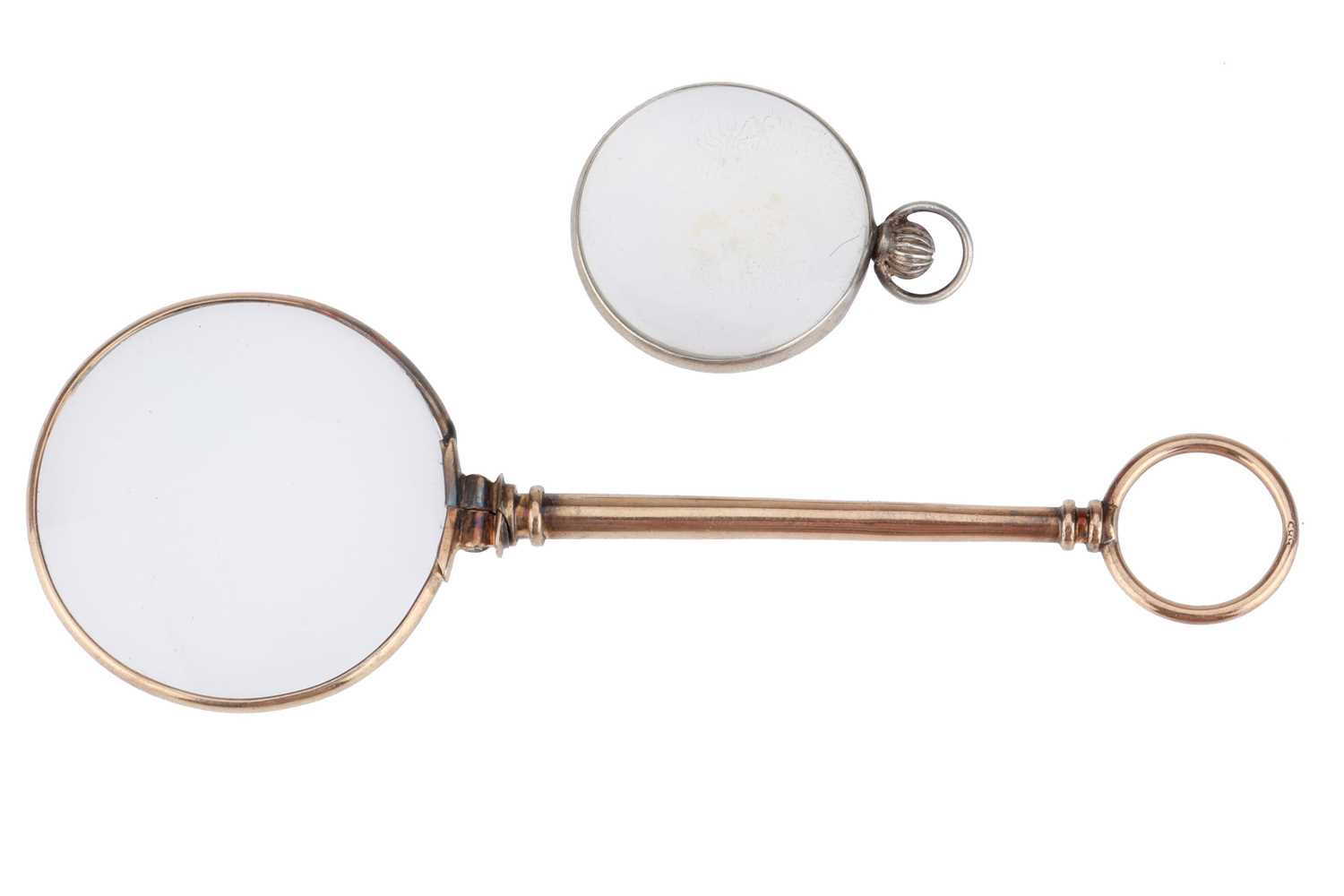 Lot 620 - Collection of 2 Early Magnifiers,