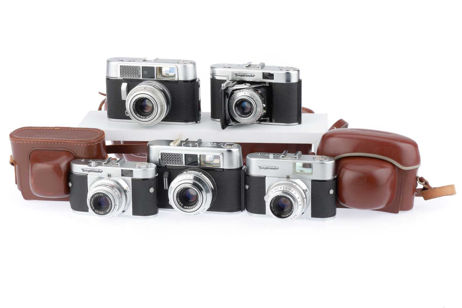 Lot 53 - A Selection of Voigtlander Vito Cameras,