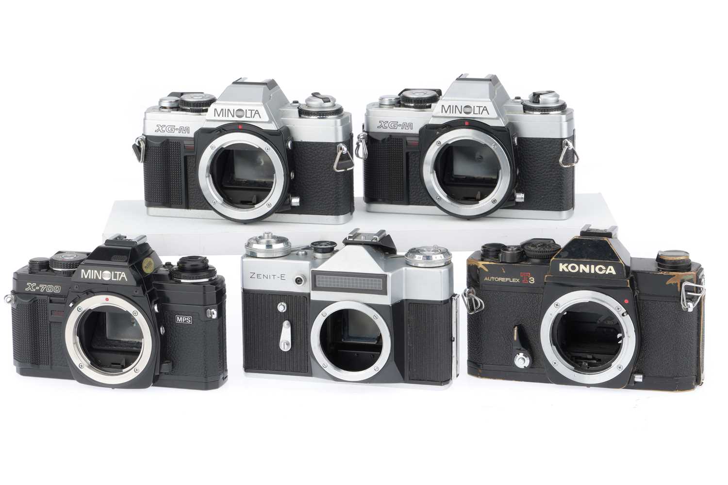 Lot 58 - A Group of SLR Camera Bodies,