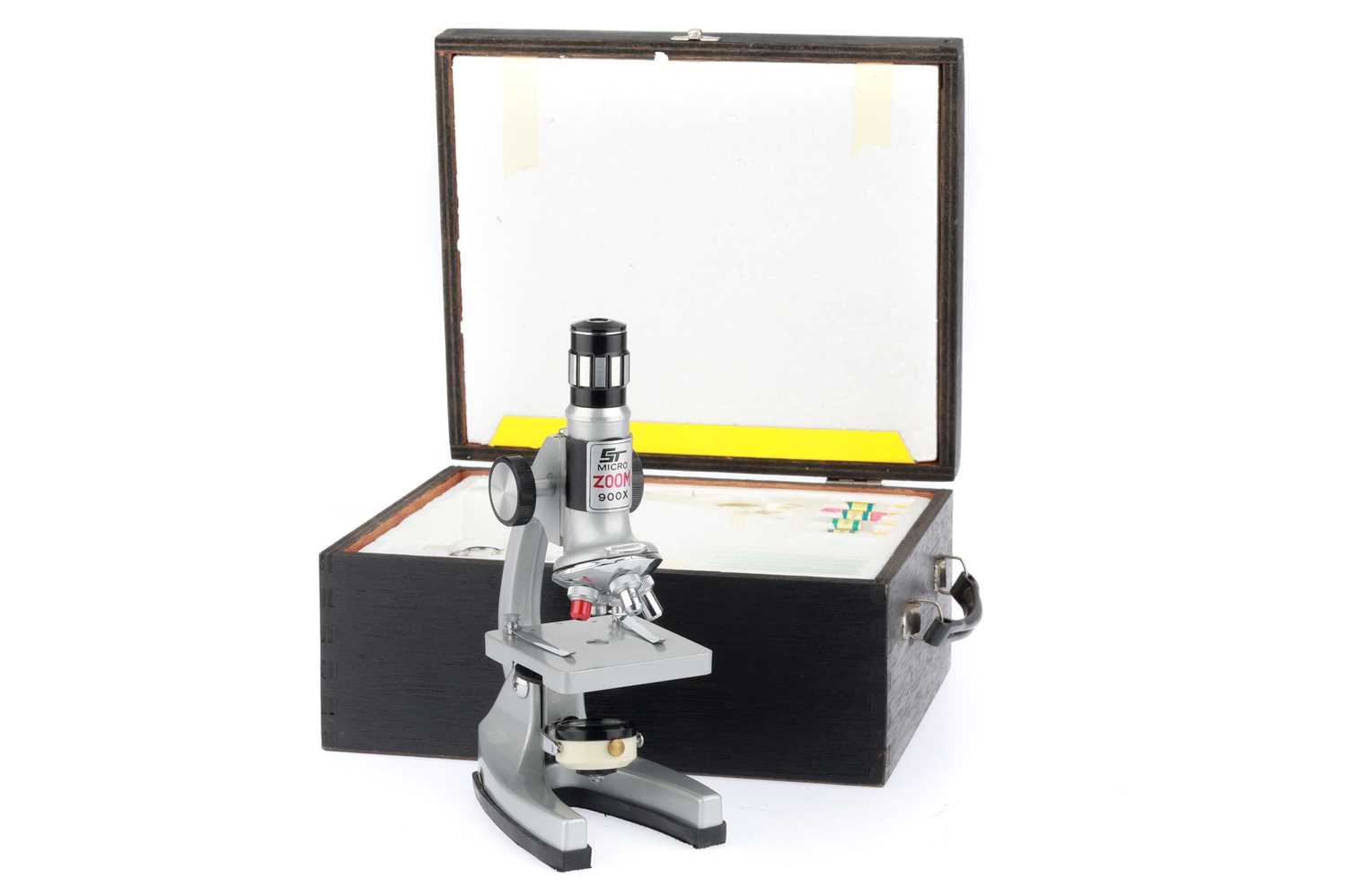 Lot 446 - A Child's Microscope Set,