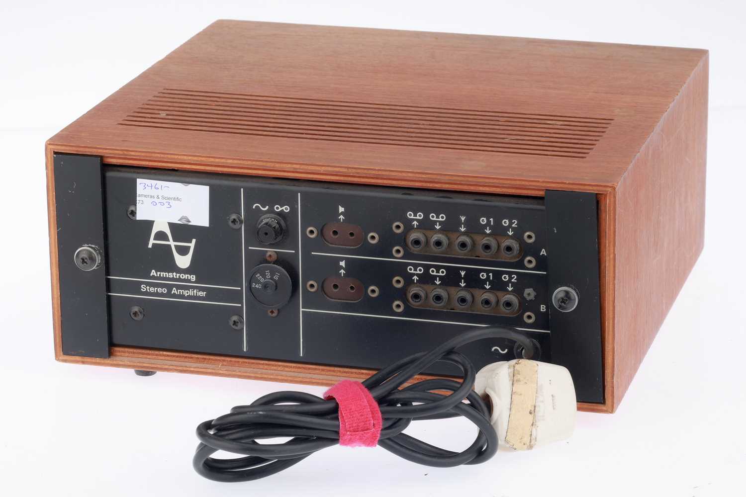 Lot 469 - An Armstrong 521 Stereo Hi Fi Amplifier,