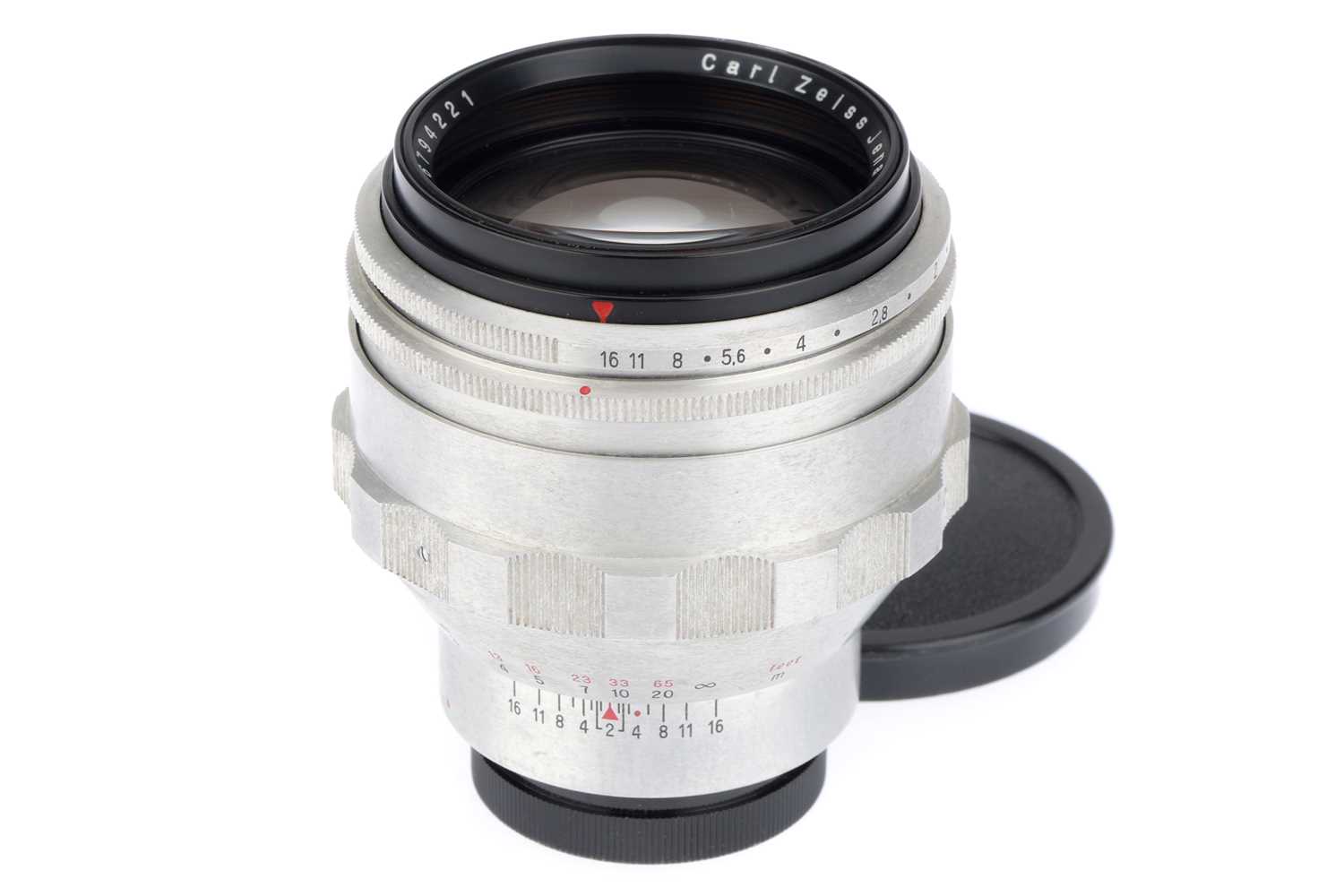 Lot 256 - A Carl Zeiss Jena Biotar f/1.5 75mm Lens,