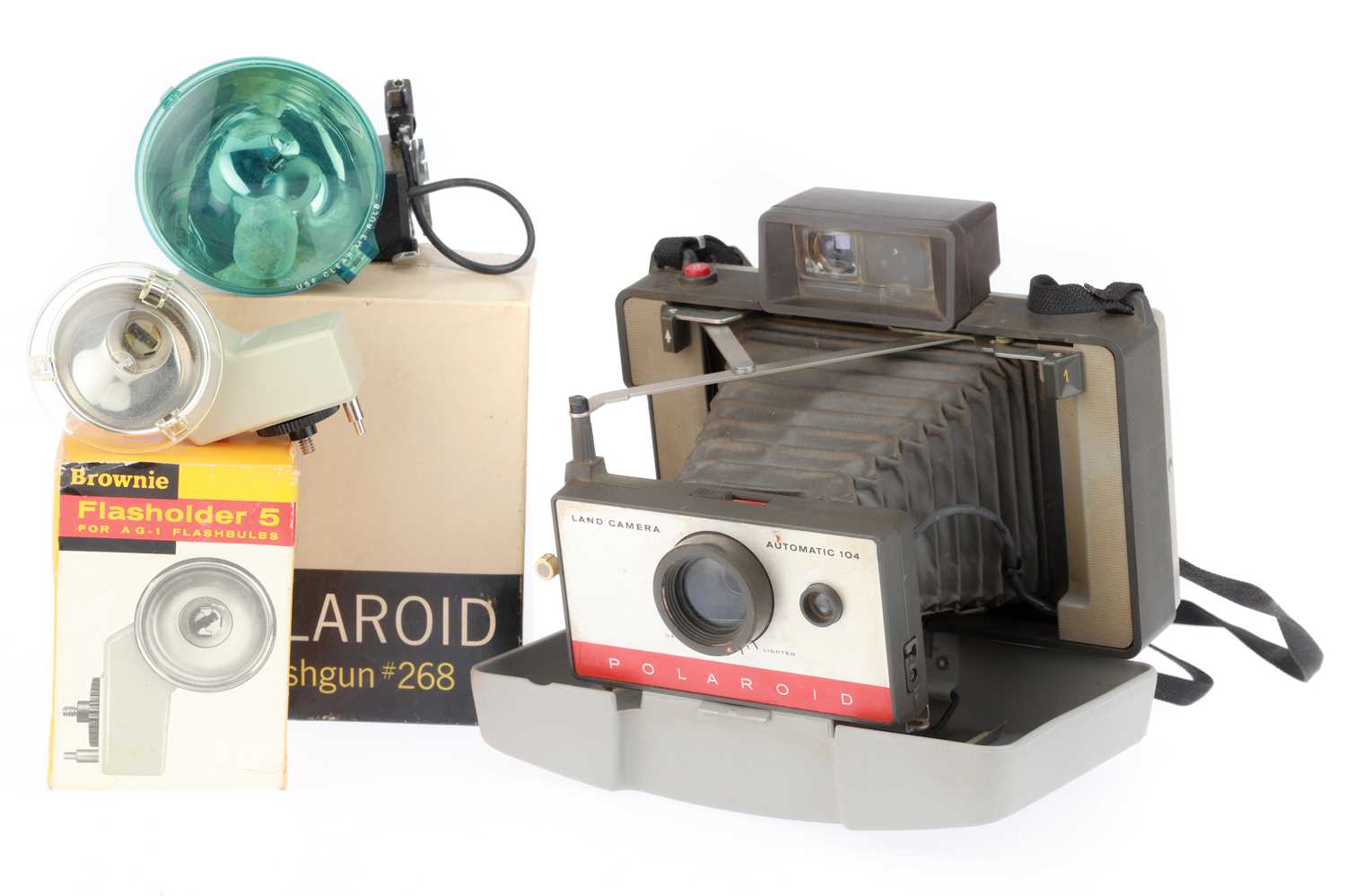 Lot 204 - A Polaroid 104 Land Camera,