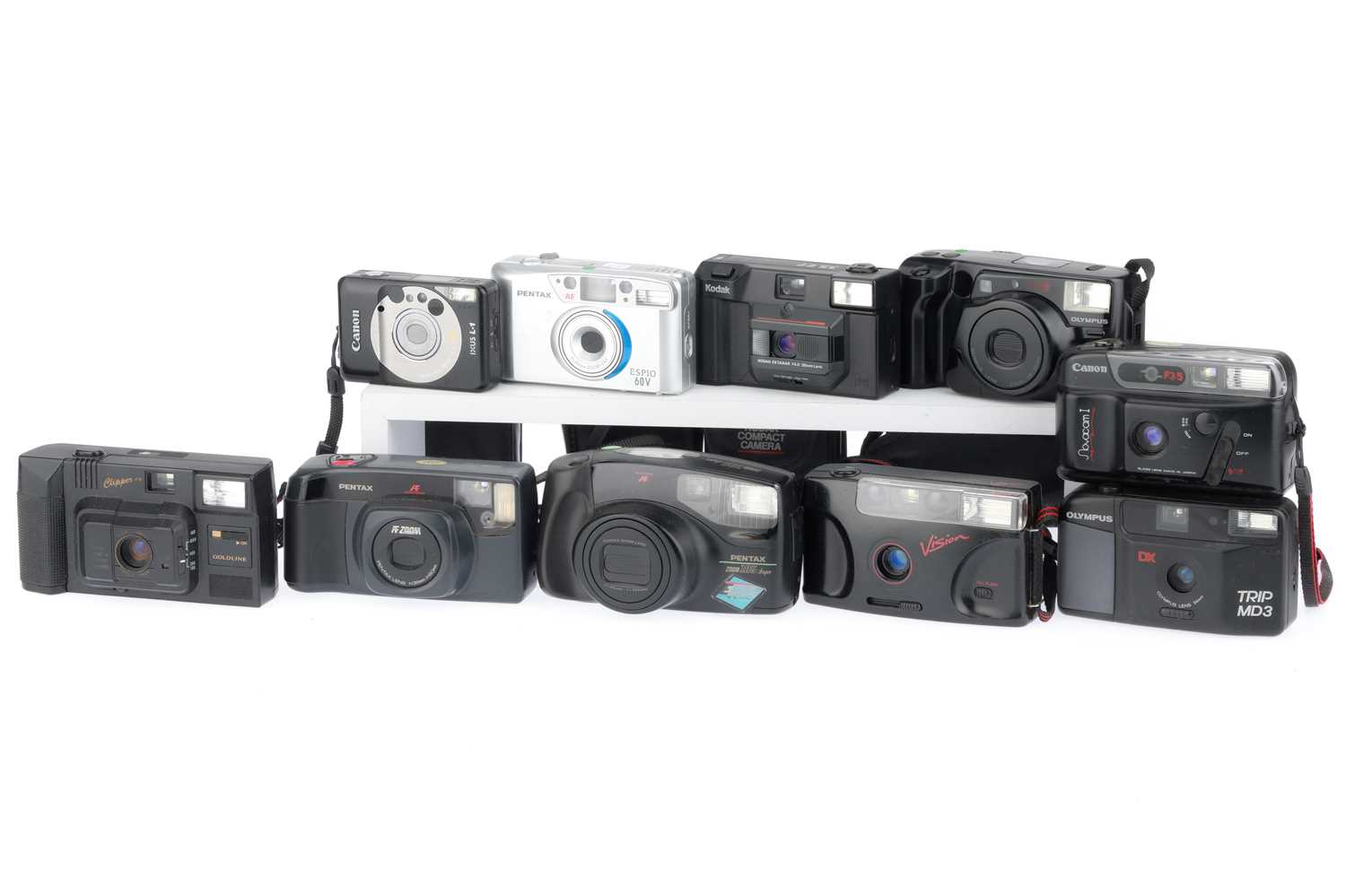 Lot 62 - A Selection of Compact 35mm Cameras,