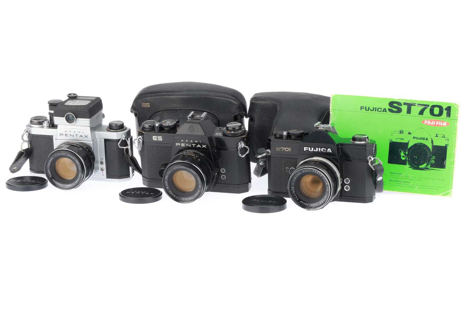 Lot 89 - A Selection of 35mm SLR Cameras,