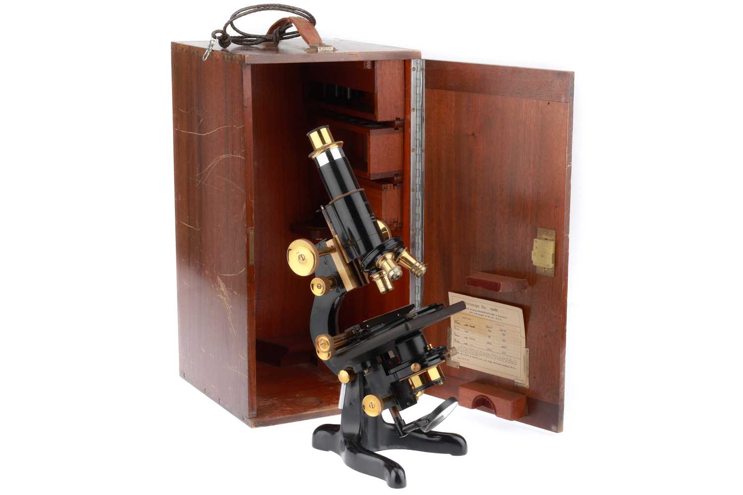 Lot 446 - Watson Service Microscope,