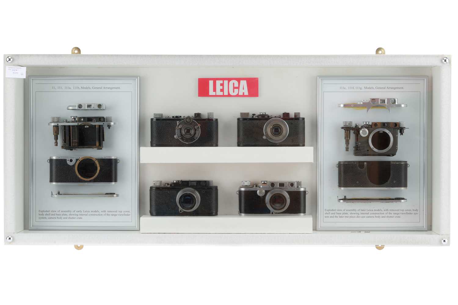 Lot 3 - A Presentation Display Cabinet with Russian