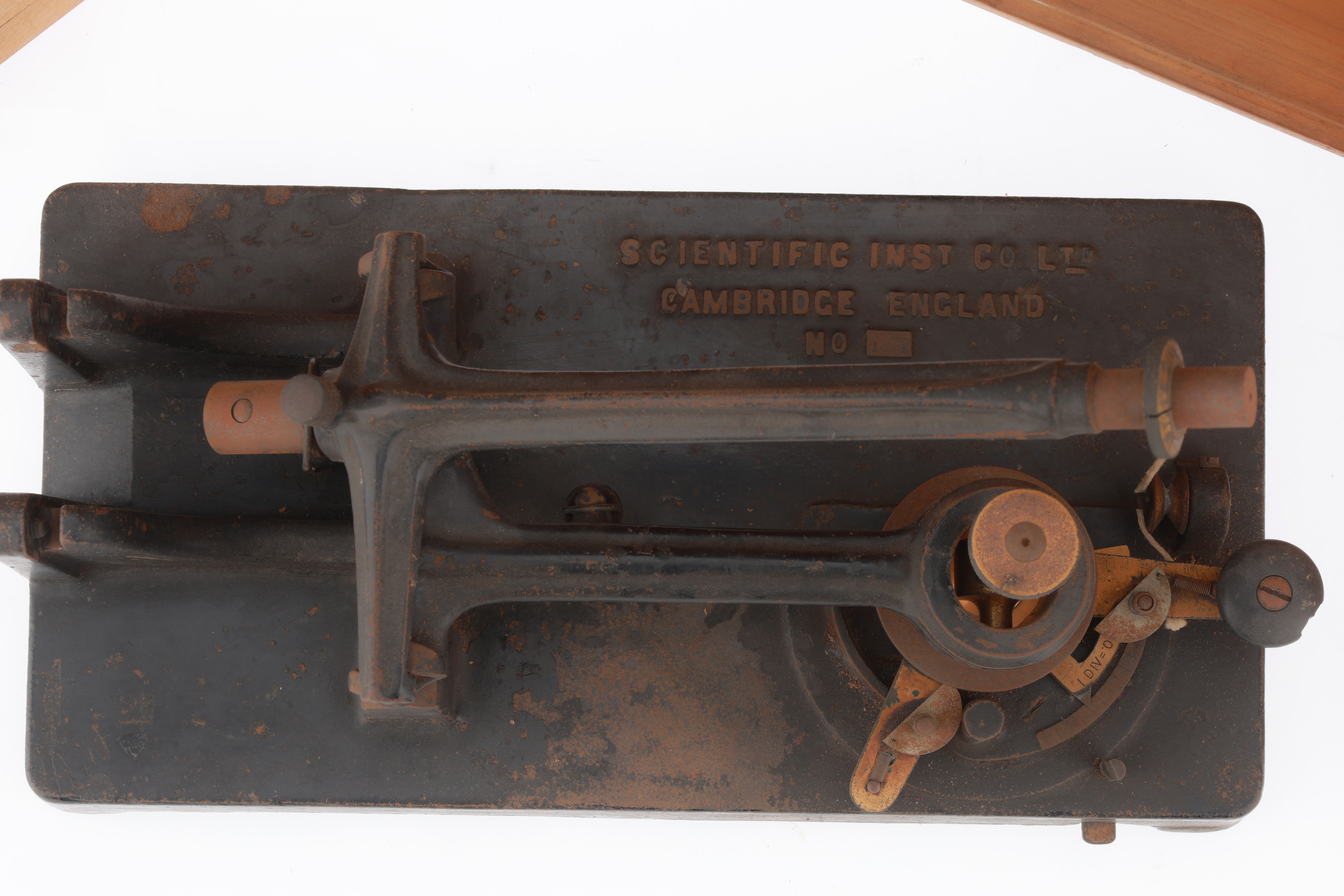 Lot 498 - Microscope - Cambridge Rocking Microtome,