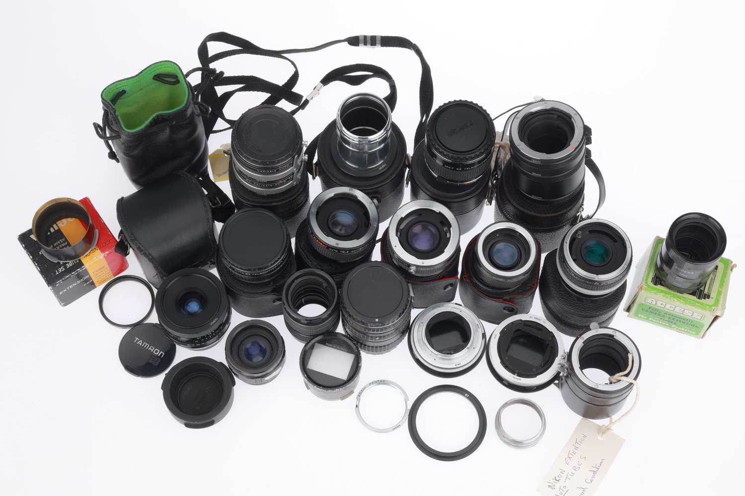 Lot 575 - A Selection of Extension Tubes and