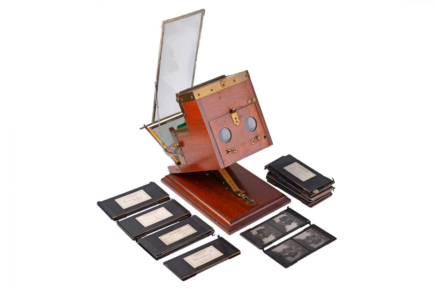 Lot 254 - An Ive's Stereo Kromskop Viewer