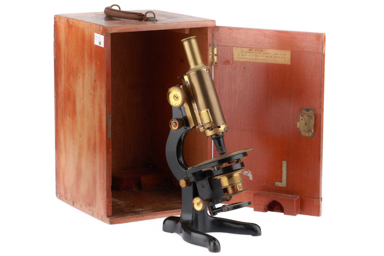 Lot 484 - Watson Service Petrological Microscope,