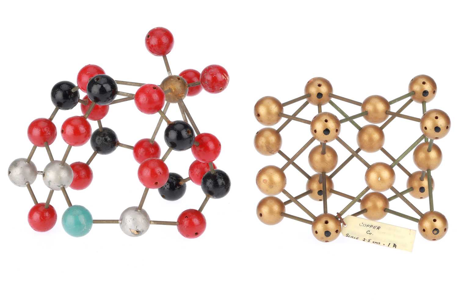 Lot 363 - 2 Crystal Structure models,