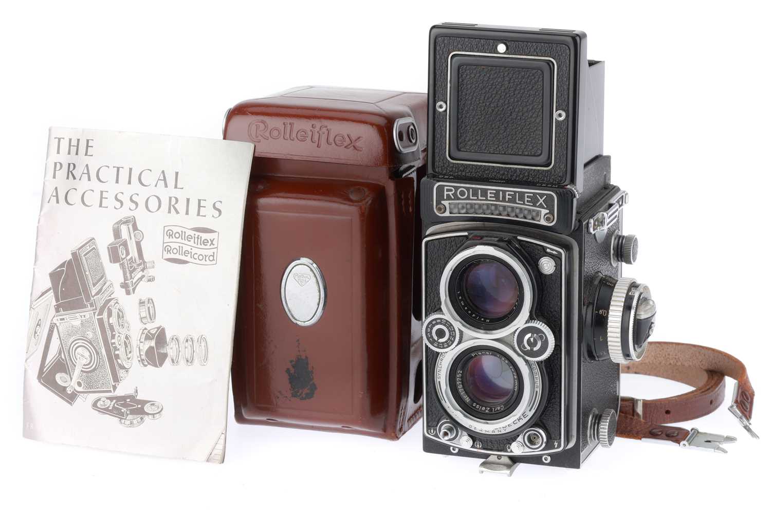 Lot 82 - A Rolleiflex 3.5E medium Format TLR Camera,