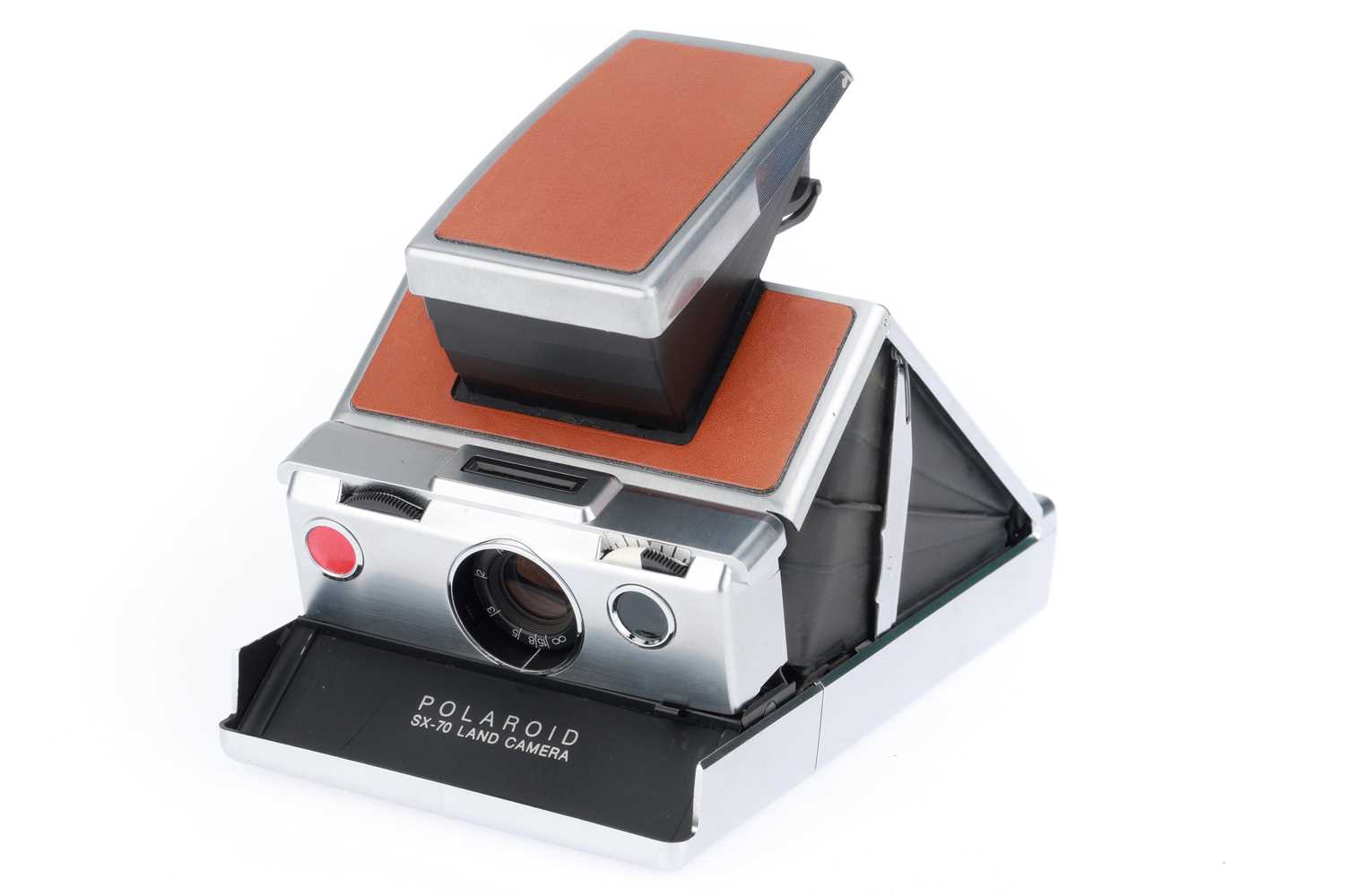 Lot 217 - A Polaroid SX-70 Land Camera,