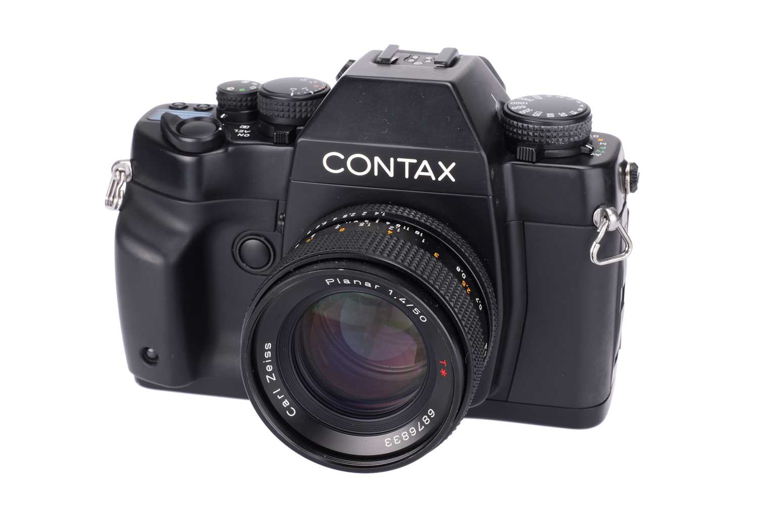 Lot 216 - A Contax RX SLR Camera Outfit,