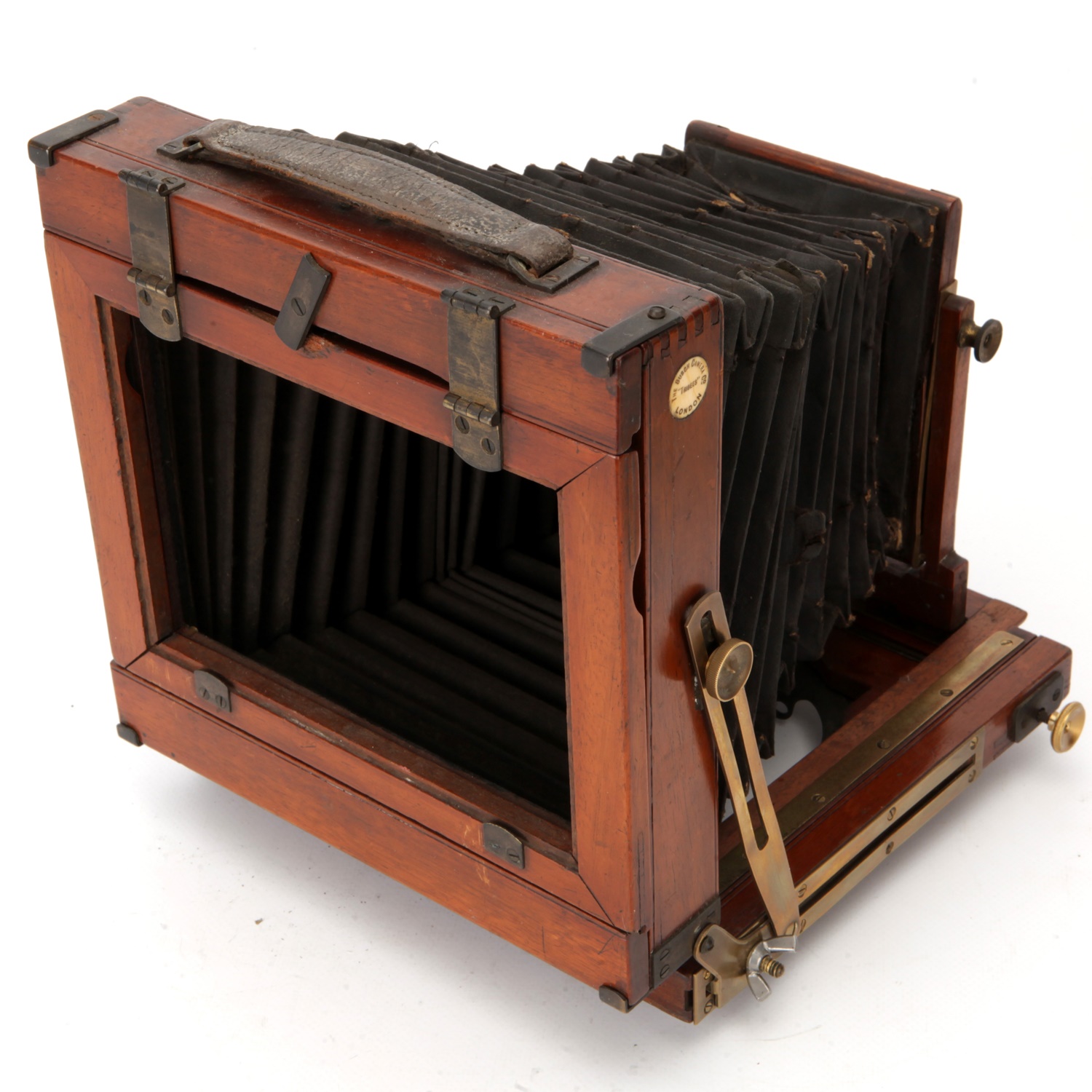 Lot 274 - A Busch Camera Co. 'Tribees' Half Plate