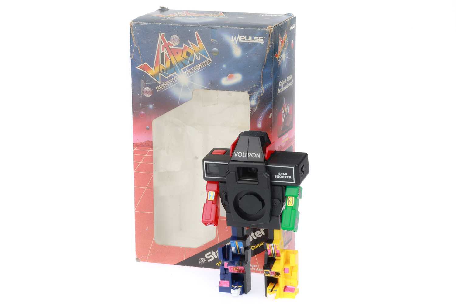 Lot 394 - A Voltron Defender of the Universe Robot