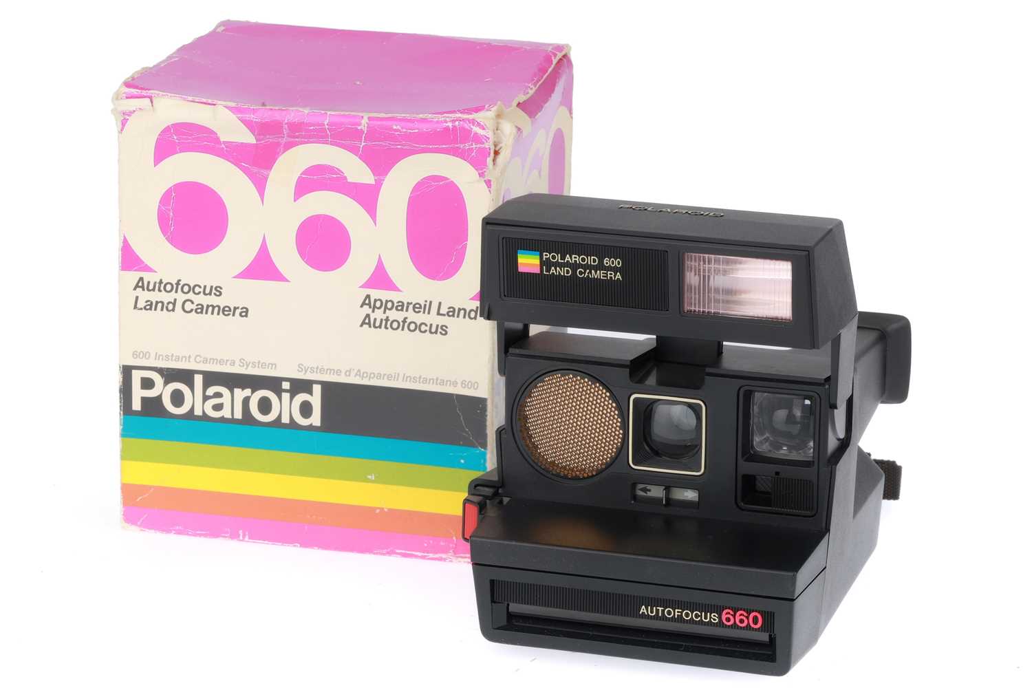 Lot 374 - A Polaroid Autofocus 660 Land Camera,