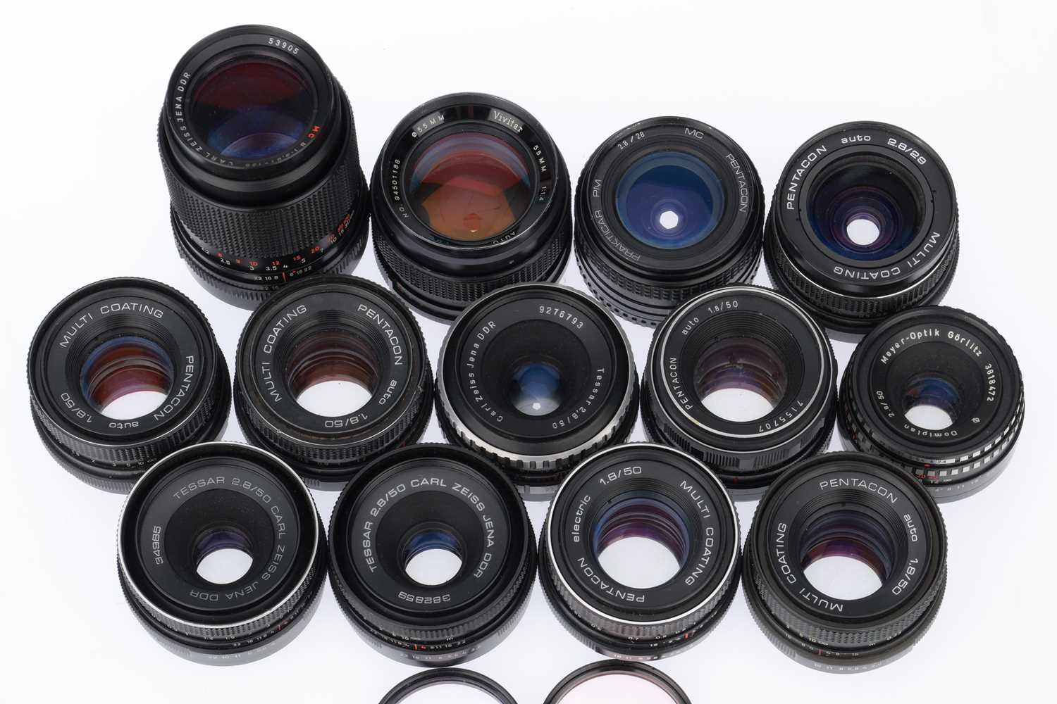 Lot 463 - A Group of M42 Lenses,