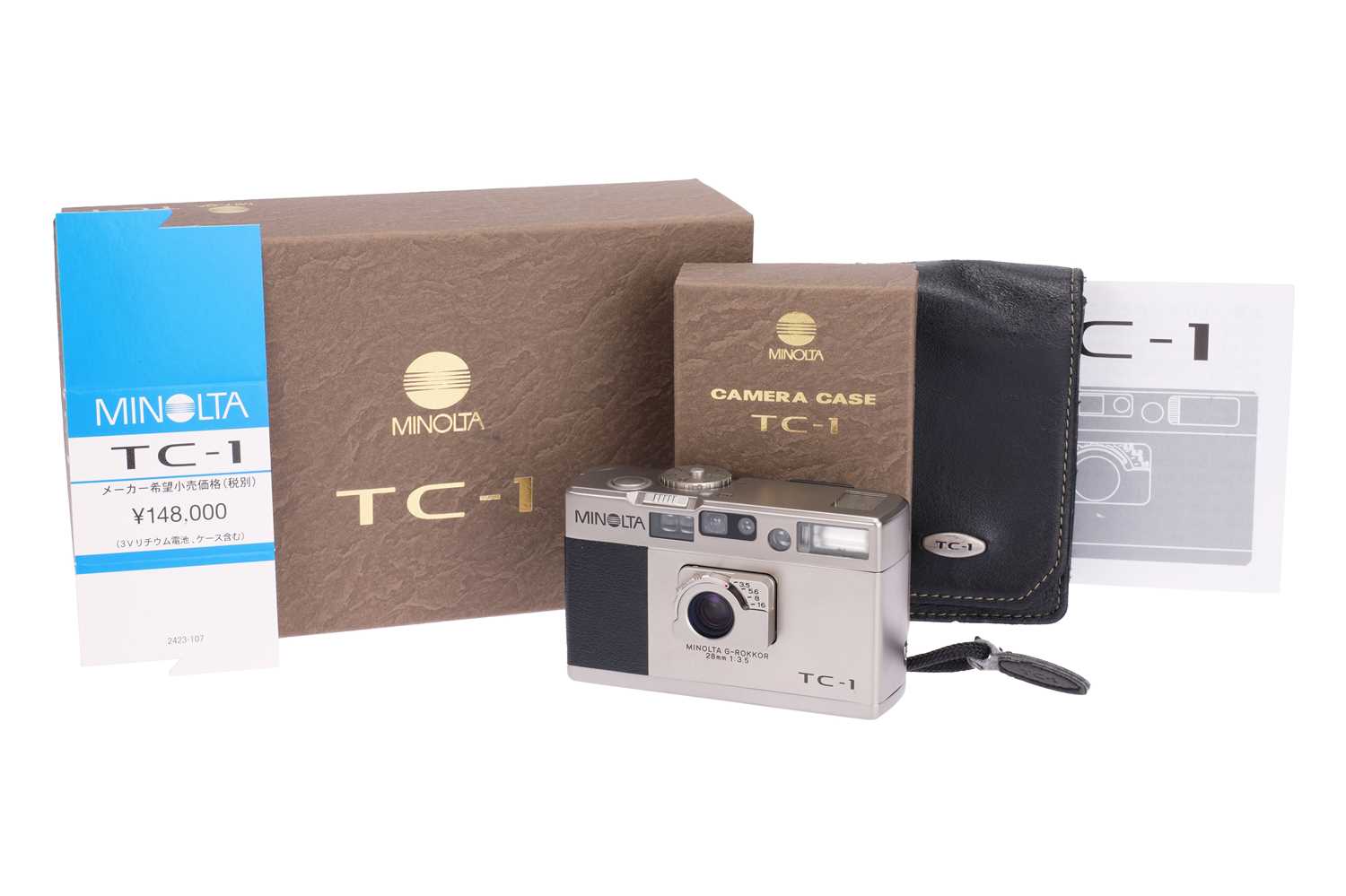 Lot 247 - A Minolta TC-1 Compact 35mm Camera,