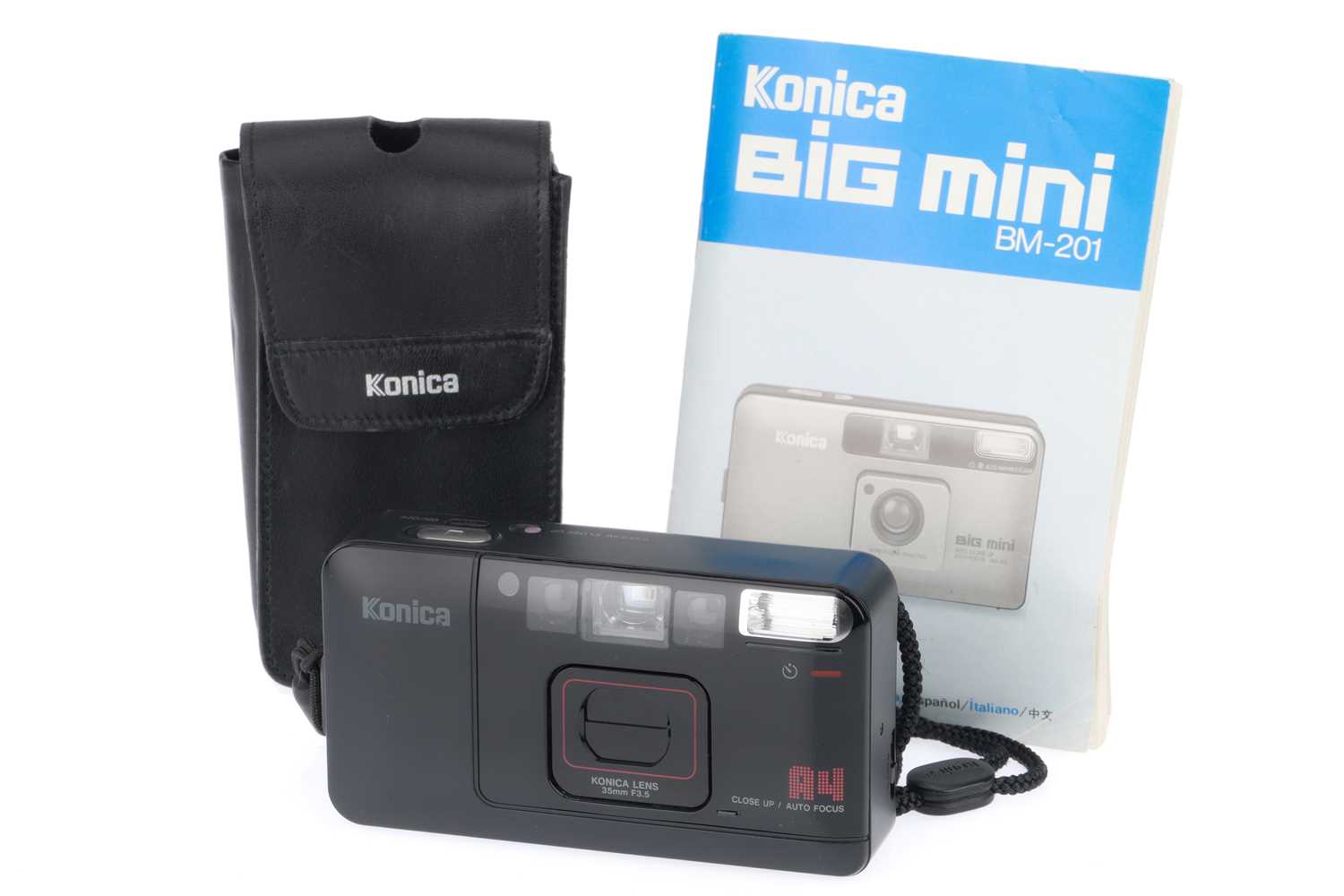 Lot 80 - A Konica A4 35mm Compact Camera,