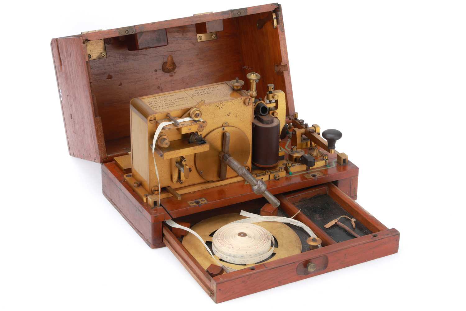 Lot 228 - War Department Portable Field Telegraph Set,