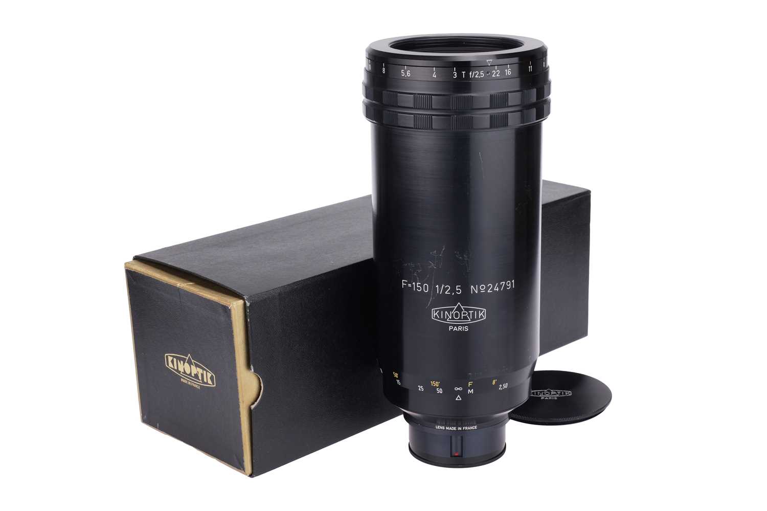 Lot 196 - A Kinoptik Apochromat f/2.5 150mm Macro Lens,