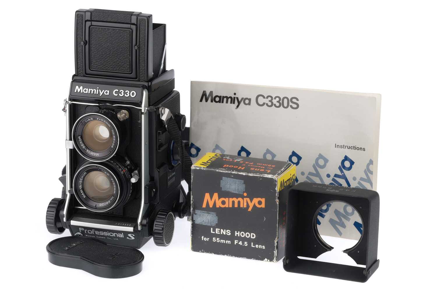 Lot 144 - A Mamiya C330 Professional TLR Camera,