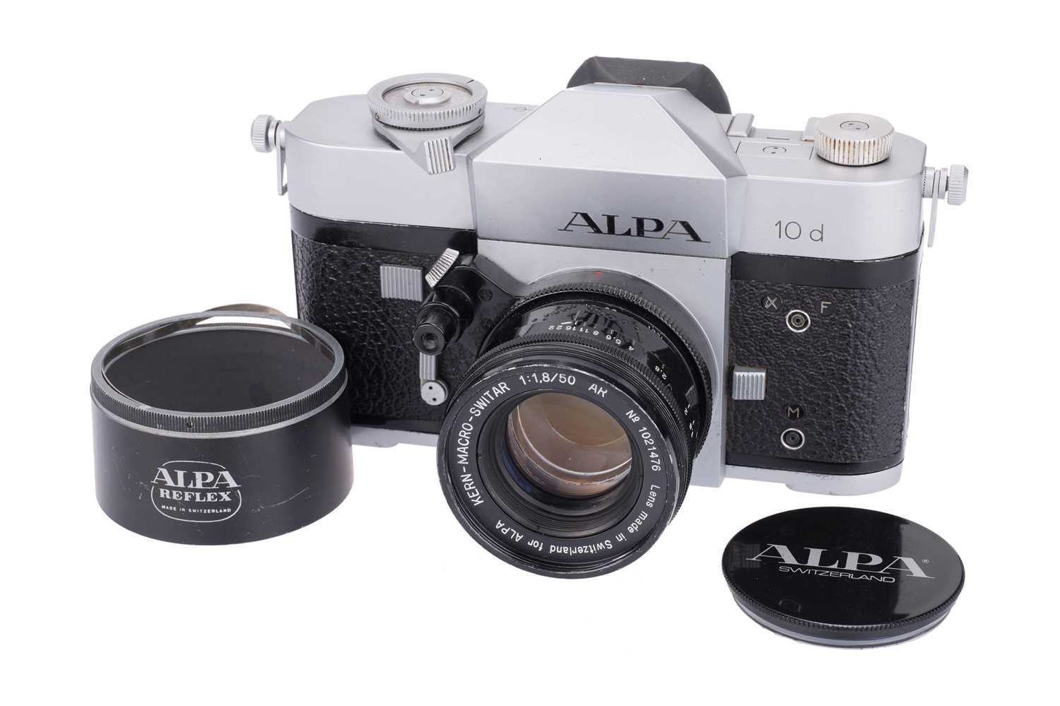 Lot 187 - A Pignons Alpa 10d SLR Camera,