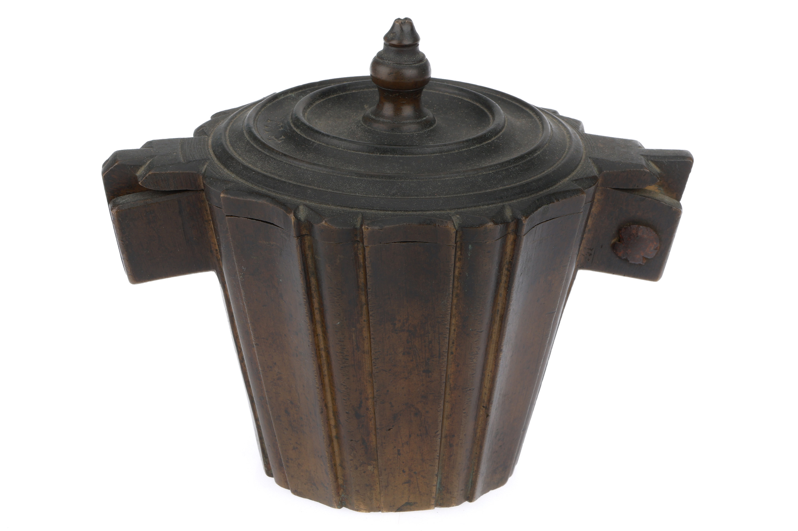 Lot 837 - Large Medieval Bronze Trade Weight holder,