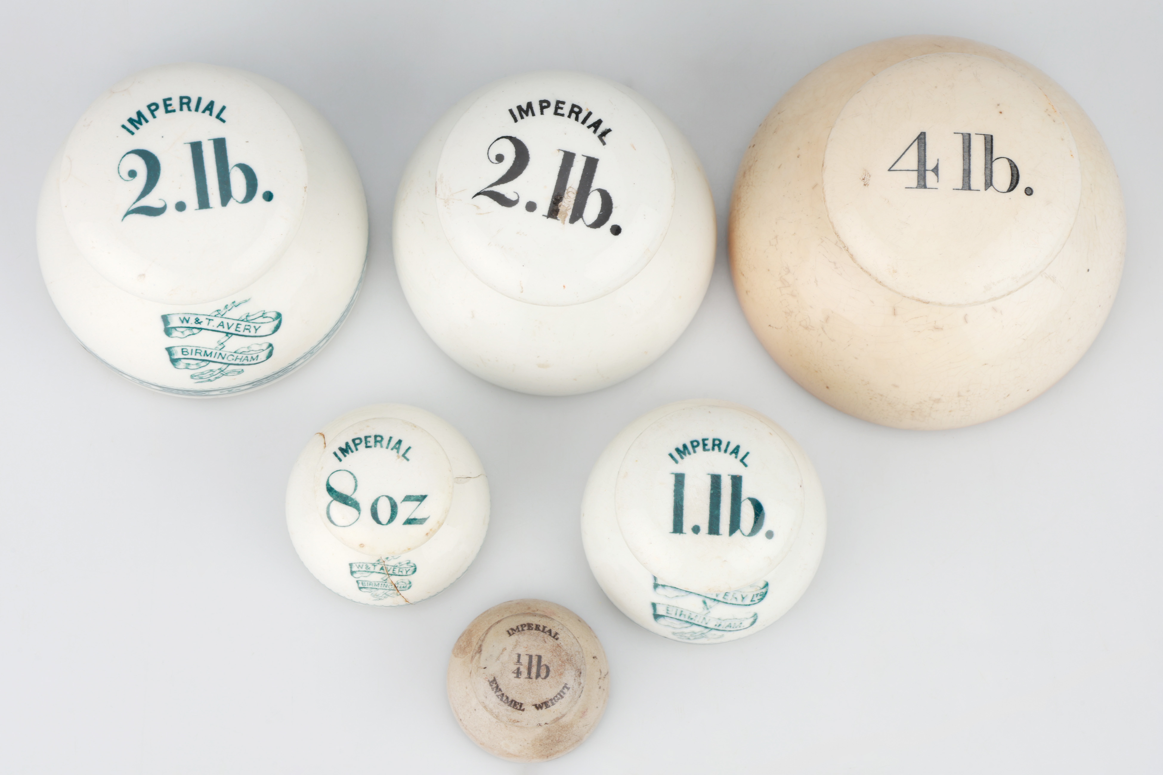 Lot 289 - Collection of Victorian Ceramic Weights,