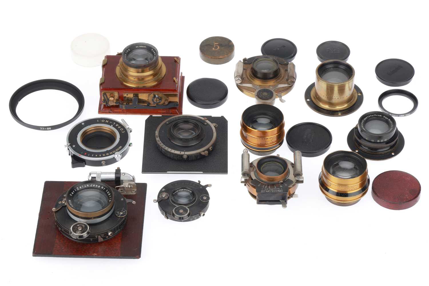 Lot 196 - A Selection of Large Format Lenses,