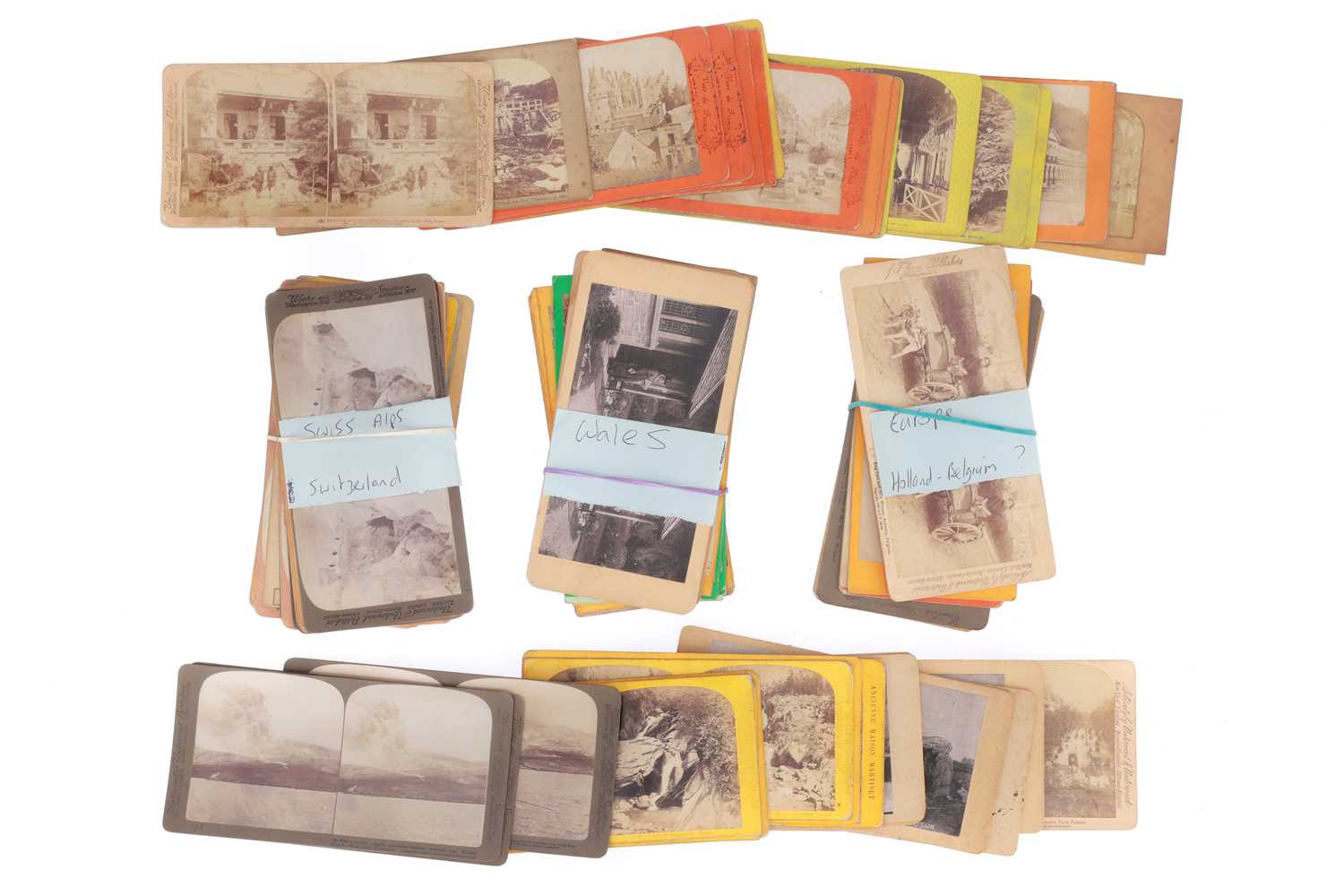 Lot 335 - Large Collection of Stereo Cards Including