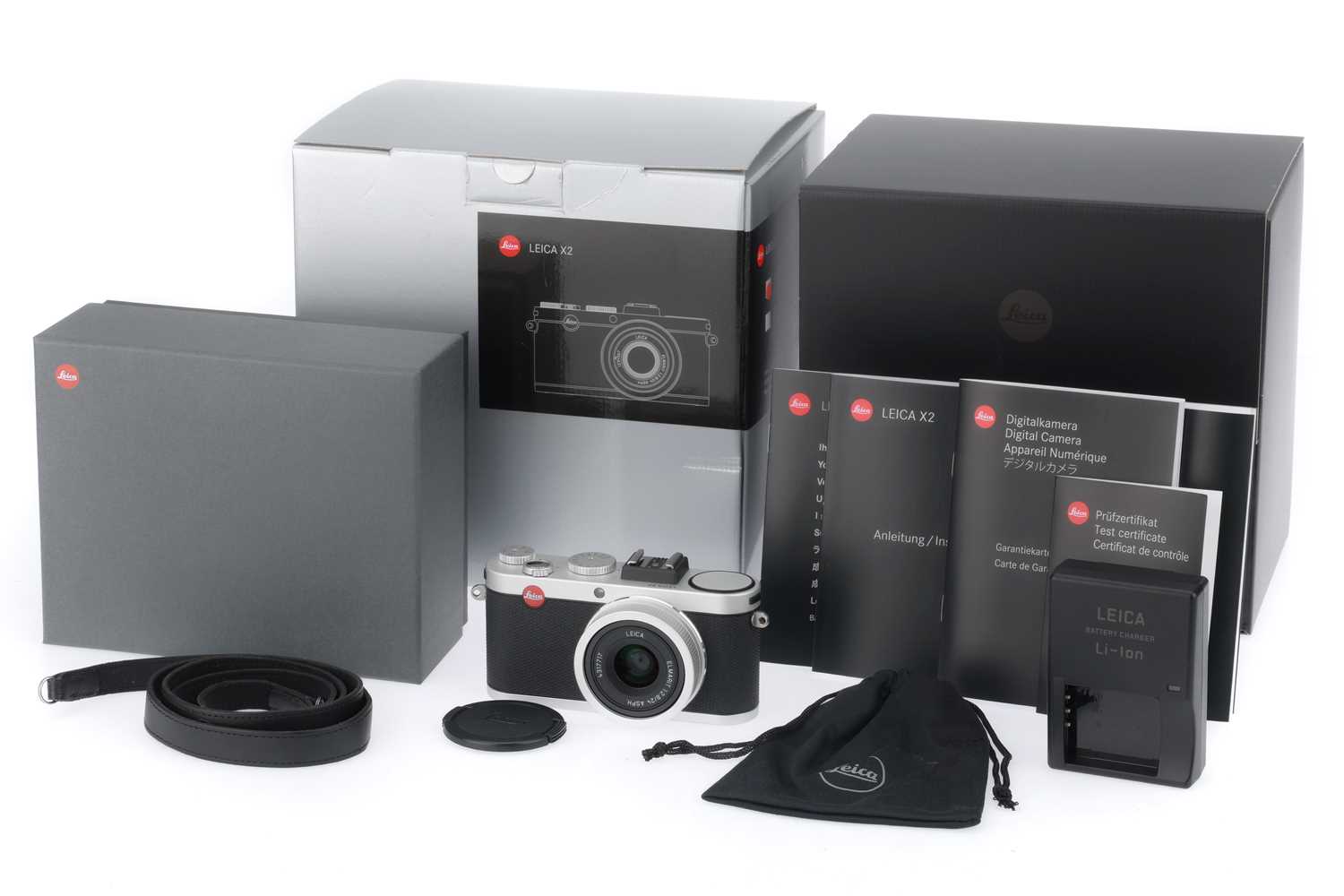 Lot 151 - A Leica X2 Digital Compact Camera,