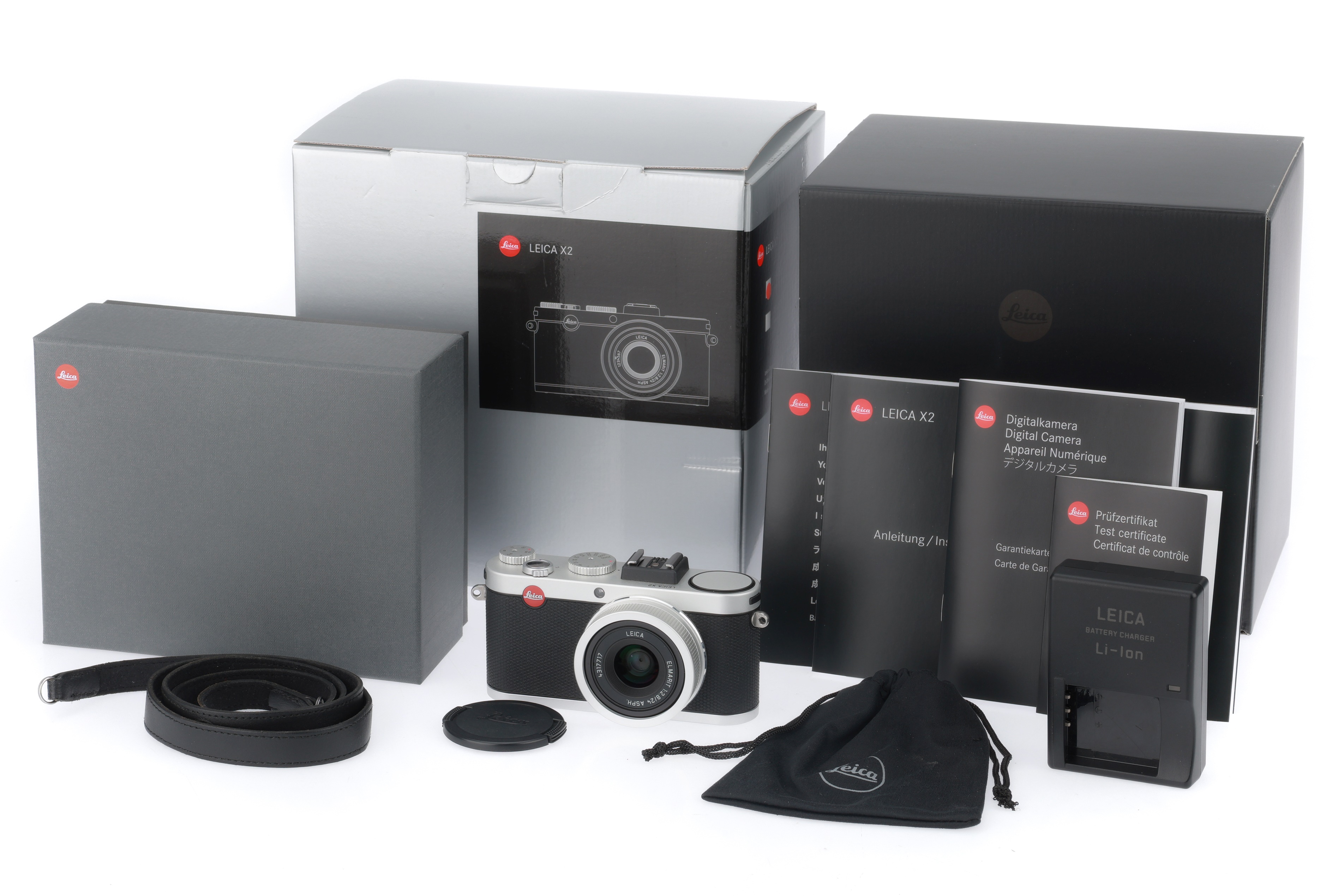 Lot 151 - A Leica X2 Digital Compact Camera,