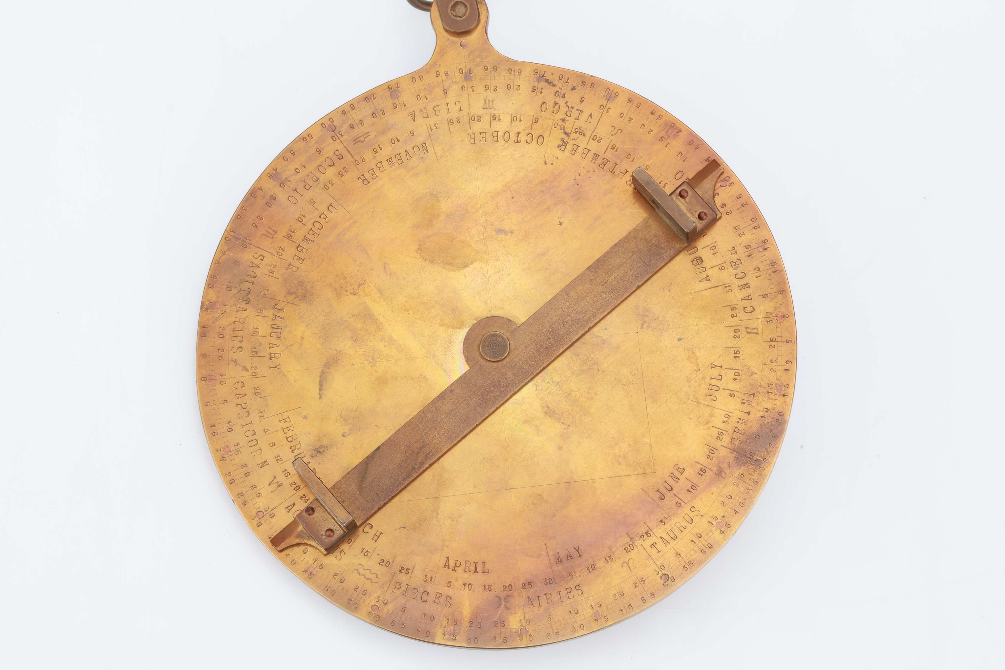 Lot 810 - Brass Astrolabe,